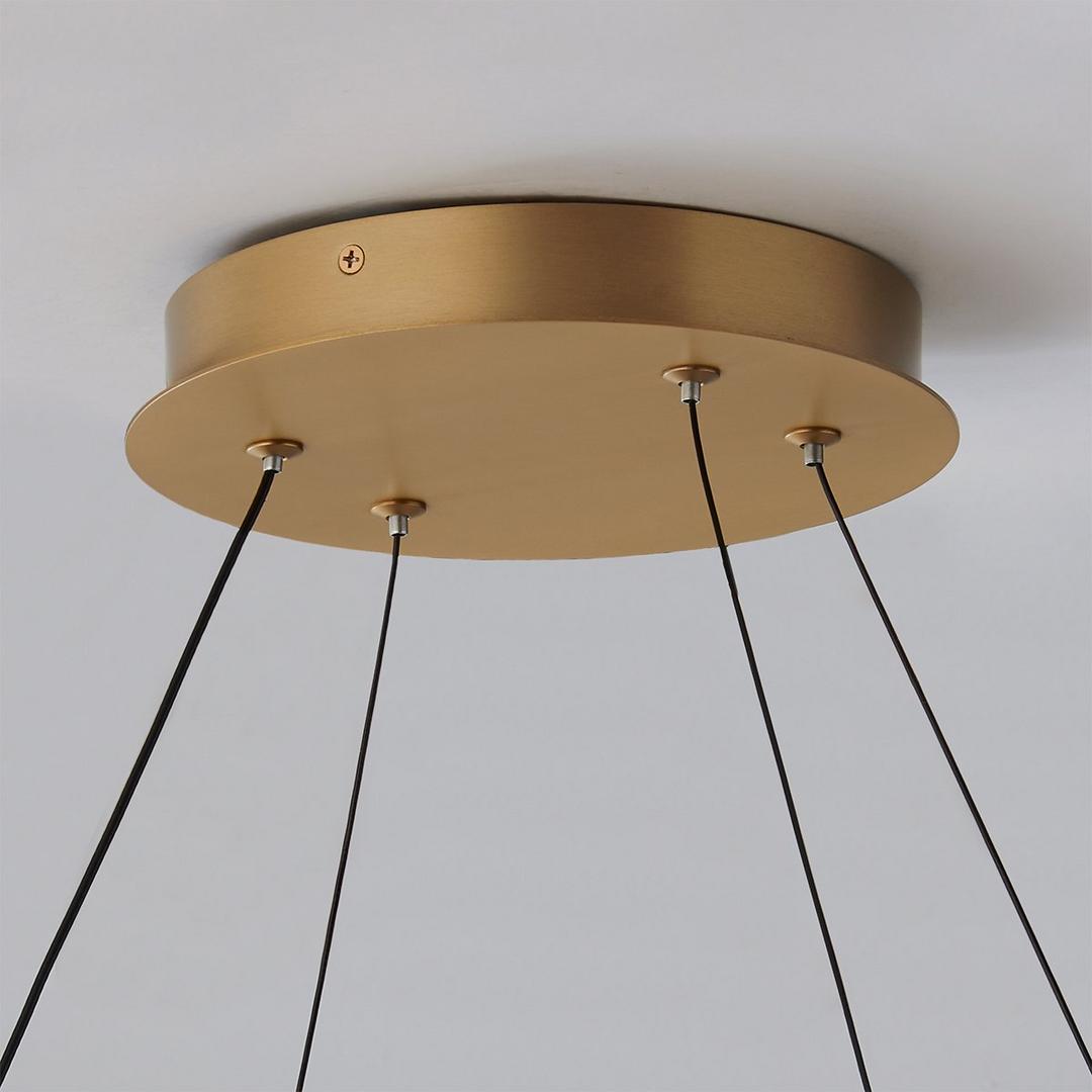 Gleaming Halo LED Chandelier - Small | Shades of Light