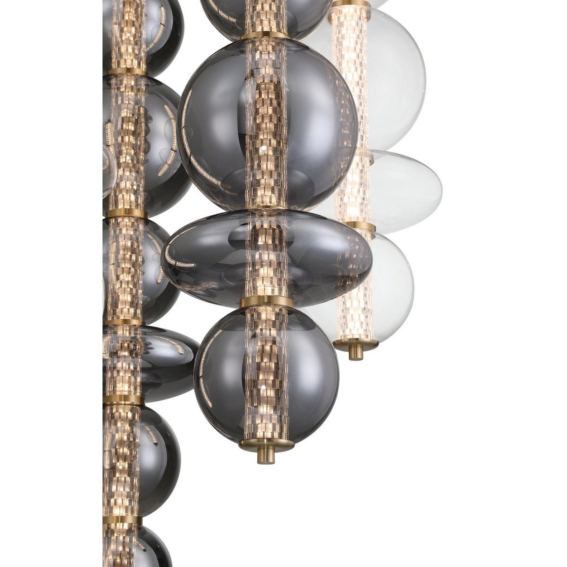 Spectrogram LED Chandelier - 4 Light | Shades of Light