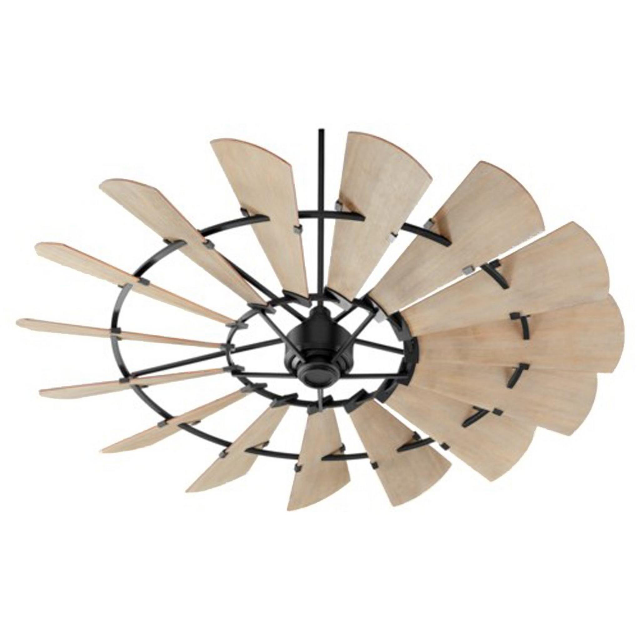 72" Rustic Windmill Ceiling Fan | Shades of Light
