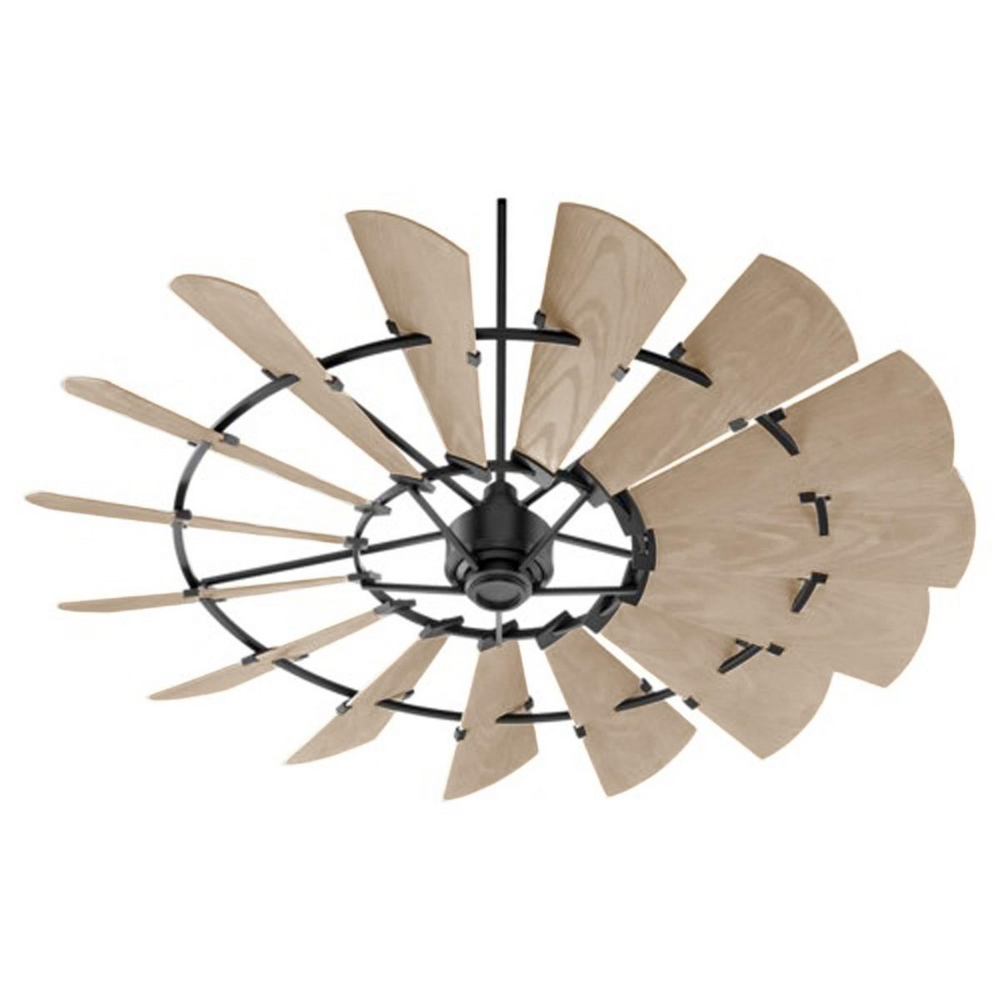 72" Outdoor Rustic Windmill Ceiling Fan | Shades of Light