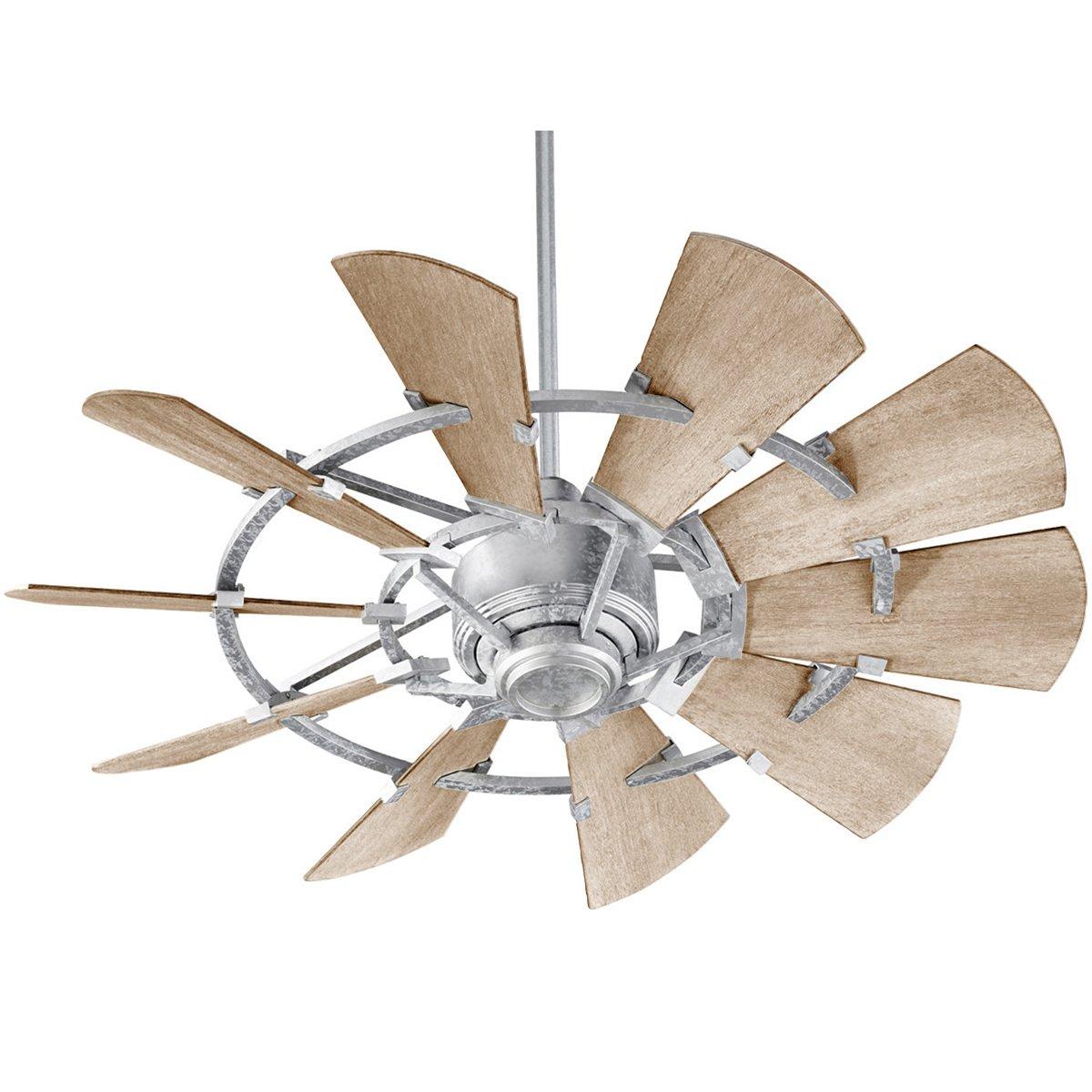44" Rustic Windmill Fan