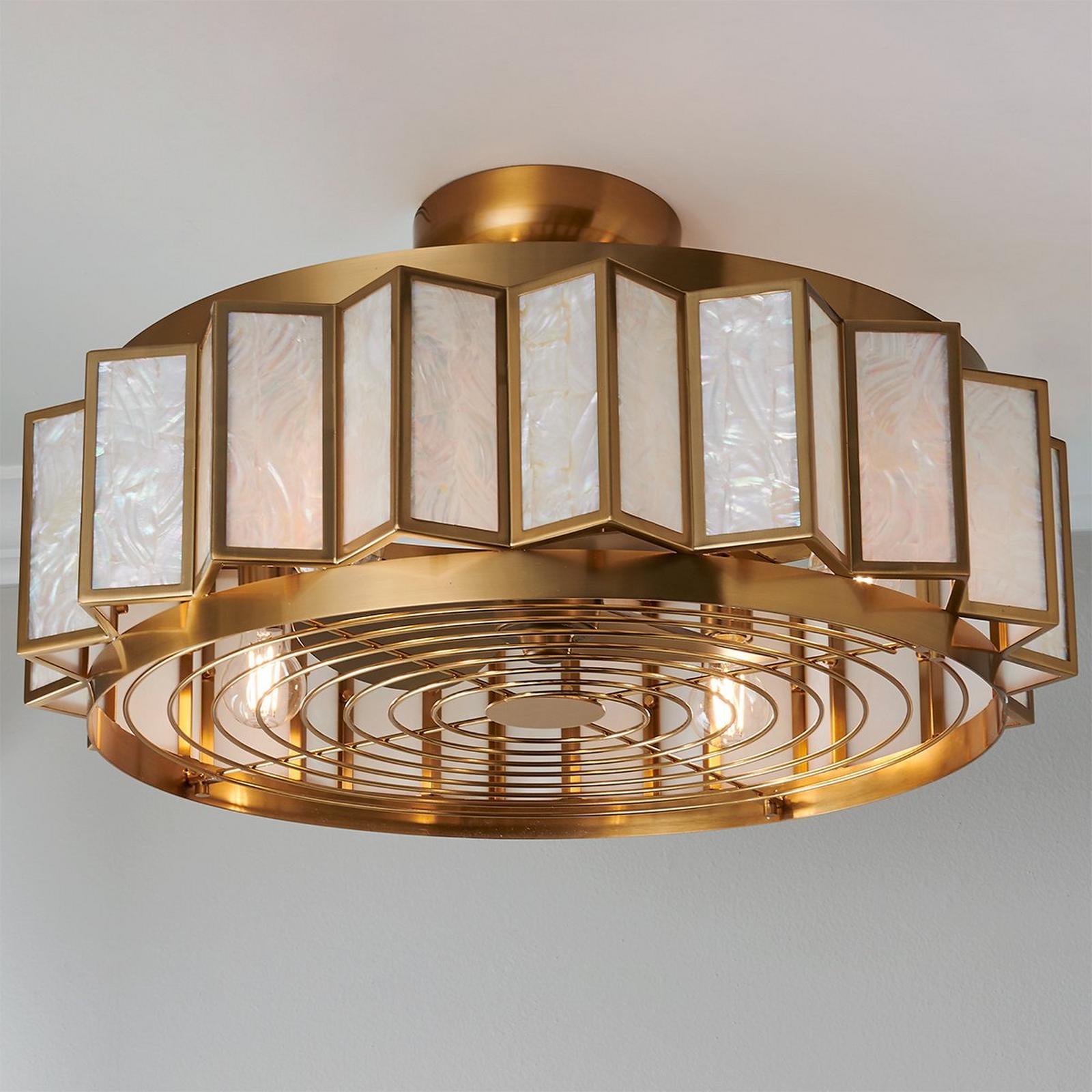 28" Ranciere Ceiling Fandelier | Shades of Light