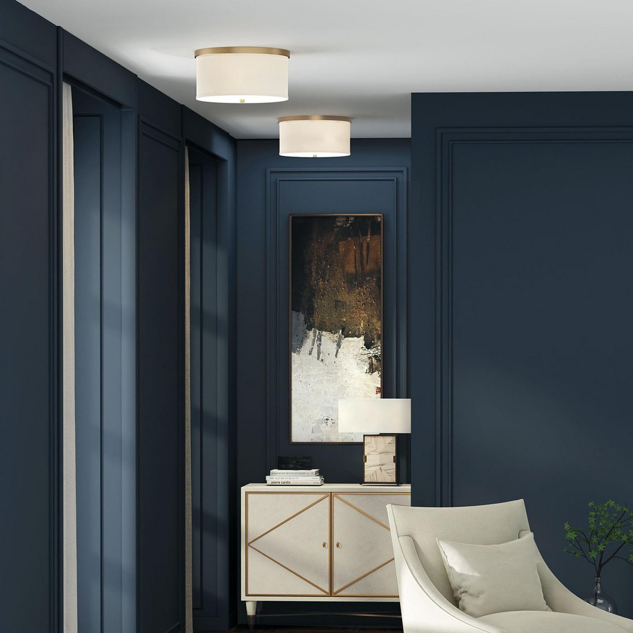 Springfield Linen Shade Ceiling Light | Shades of Light