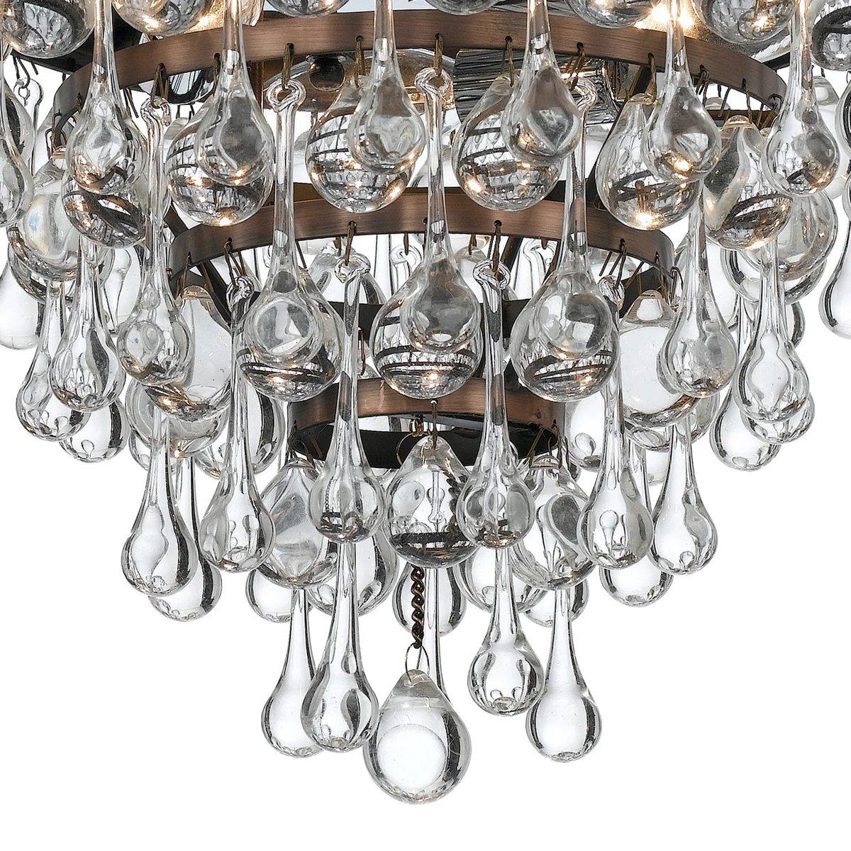 Crystal Ball Wedding Cake Ceiling Light | Shades of Light