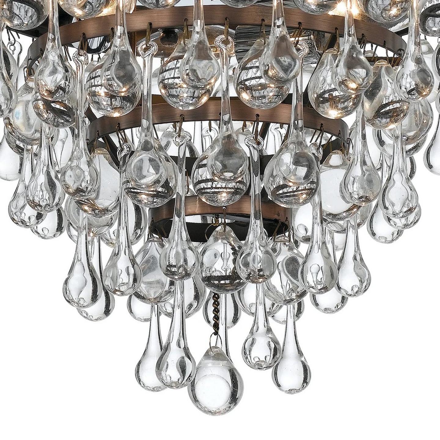 Crystal Ball Wedding Cake Ceiling Light | Shades of Light