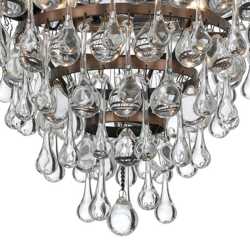 Crystal Ball Wedding Cake Ceiling Light | Shades of Light