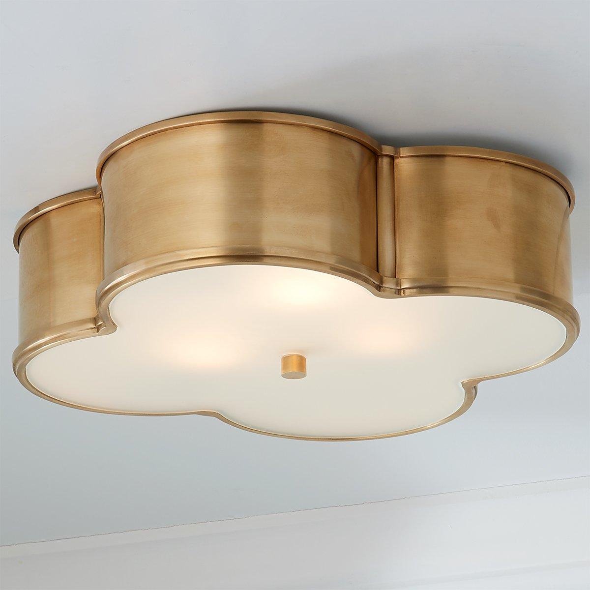 Scalloped Metal Ceiling Light - Large | Shades of Light