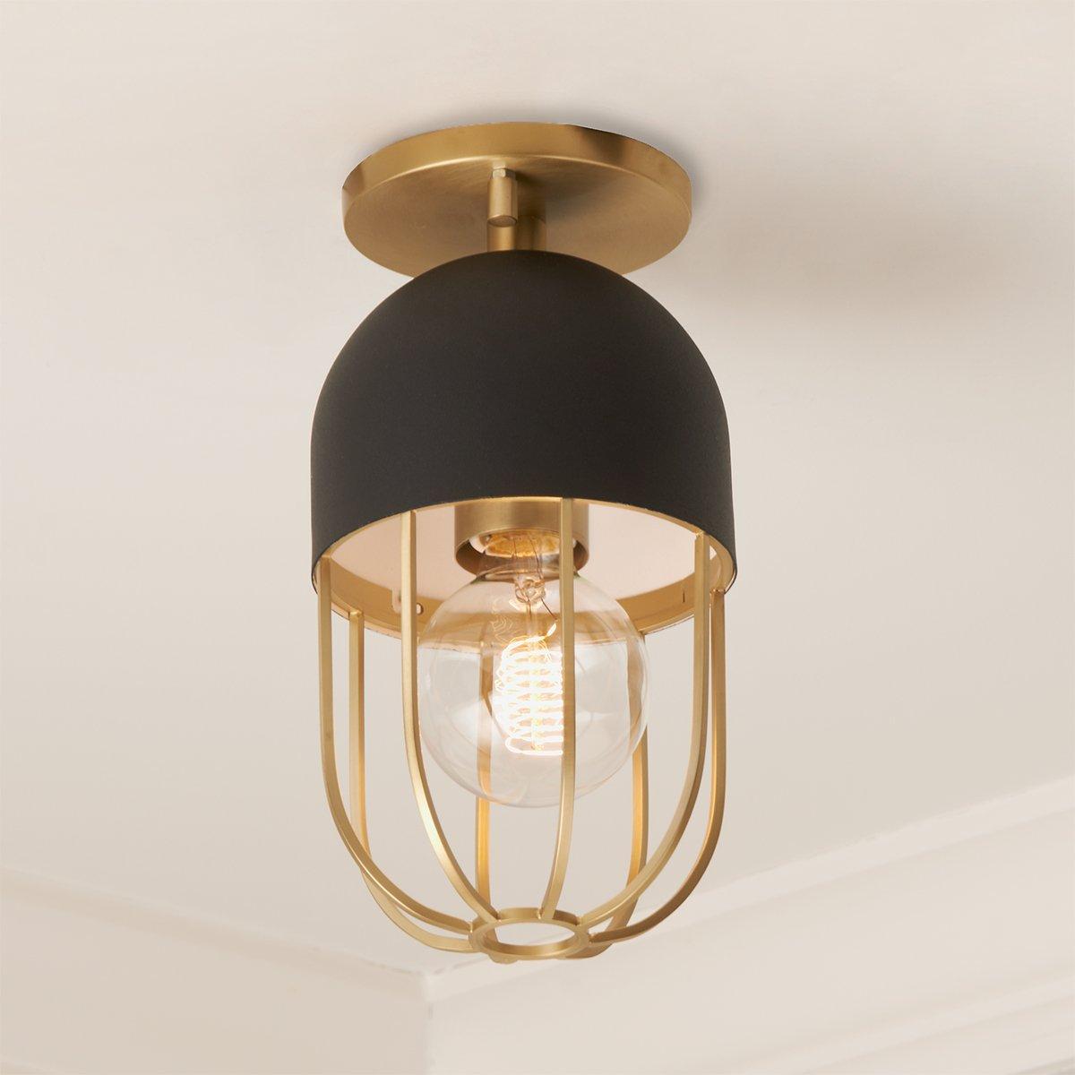 Capsule Cage Ceiling Light