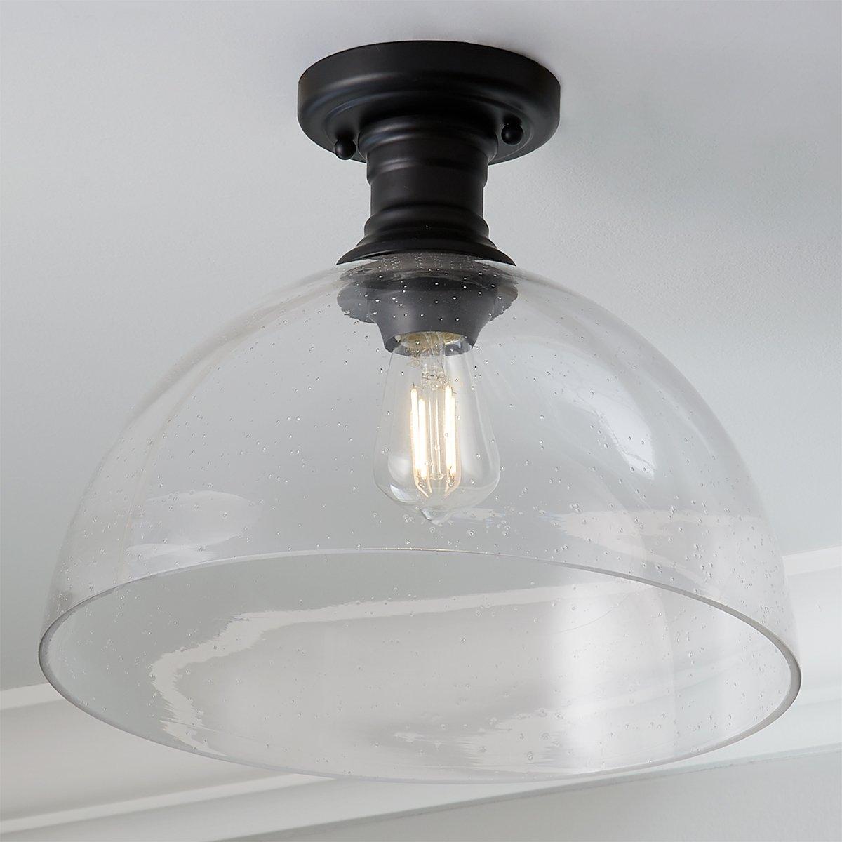 Gwynn Isle Dome Semi-Flush Ceiling Light - Large | Shades of Light