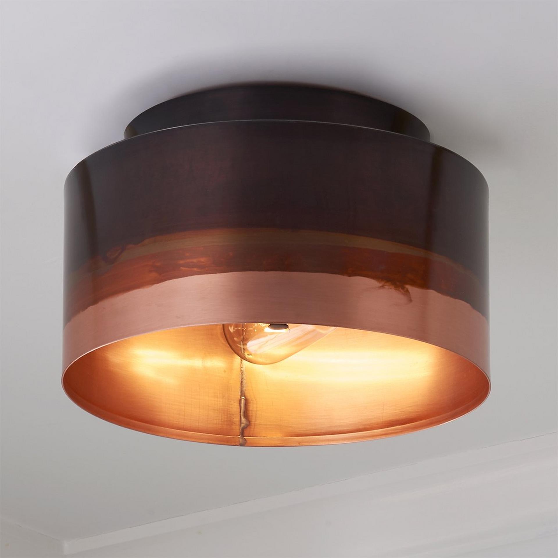 Colonial Metalcrafts Copper Ombre Ceiling Light | Shades of Light