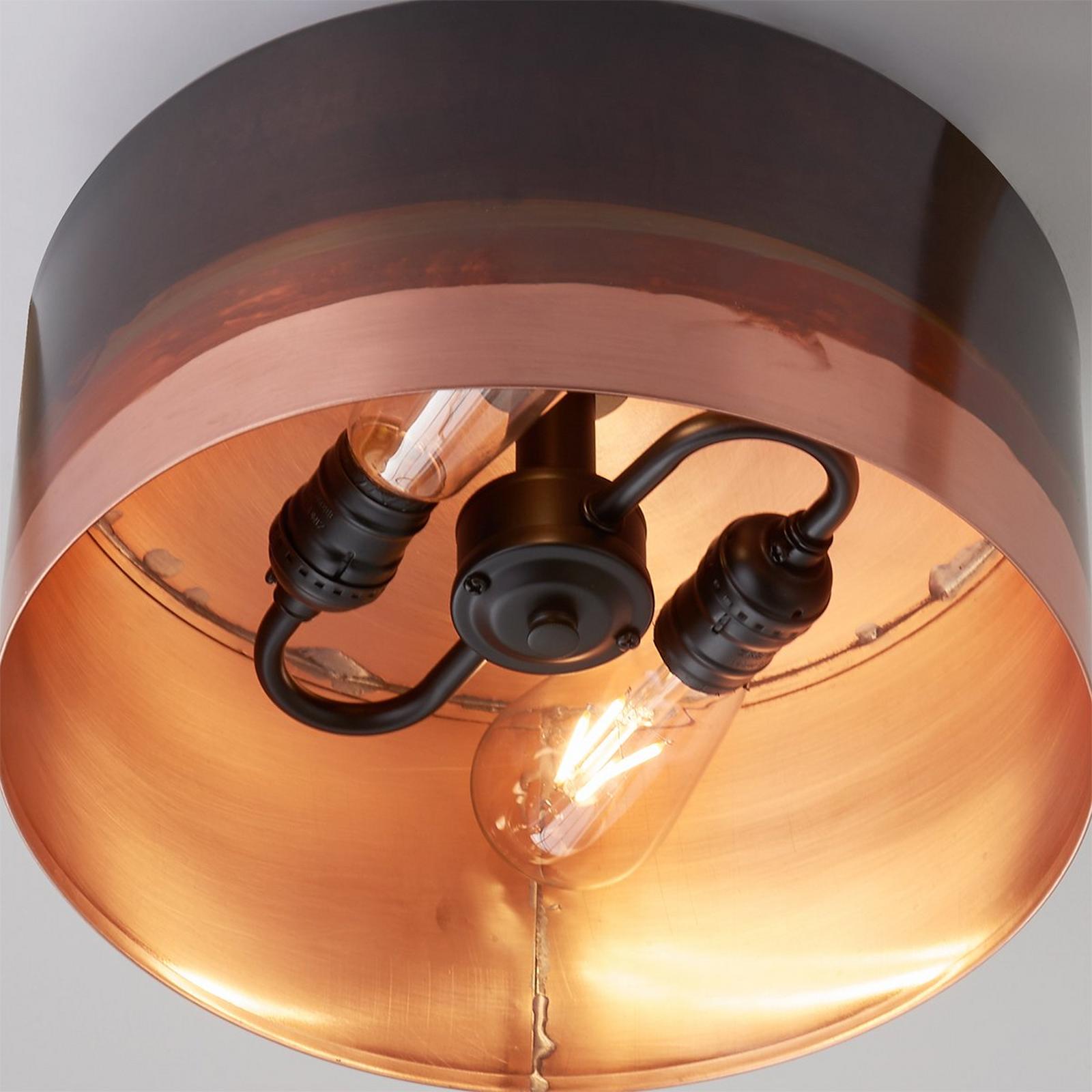 Colonial Metalcrafts Copper Ombre Ceiling Light | Shades of Light