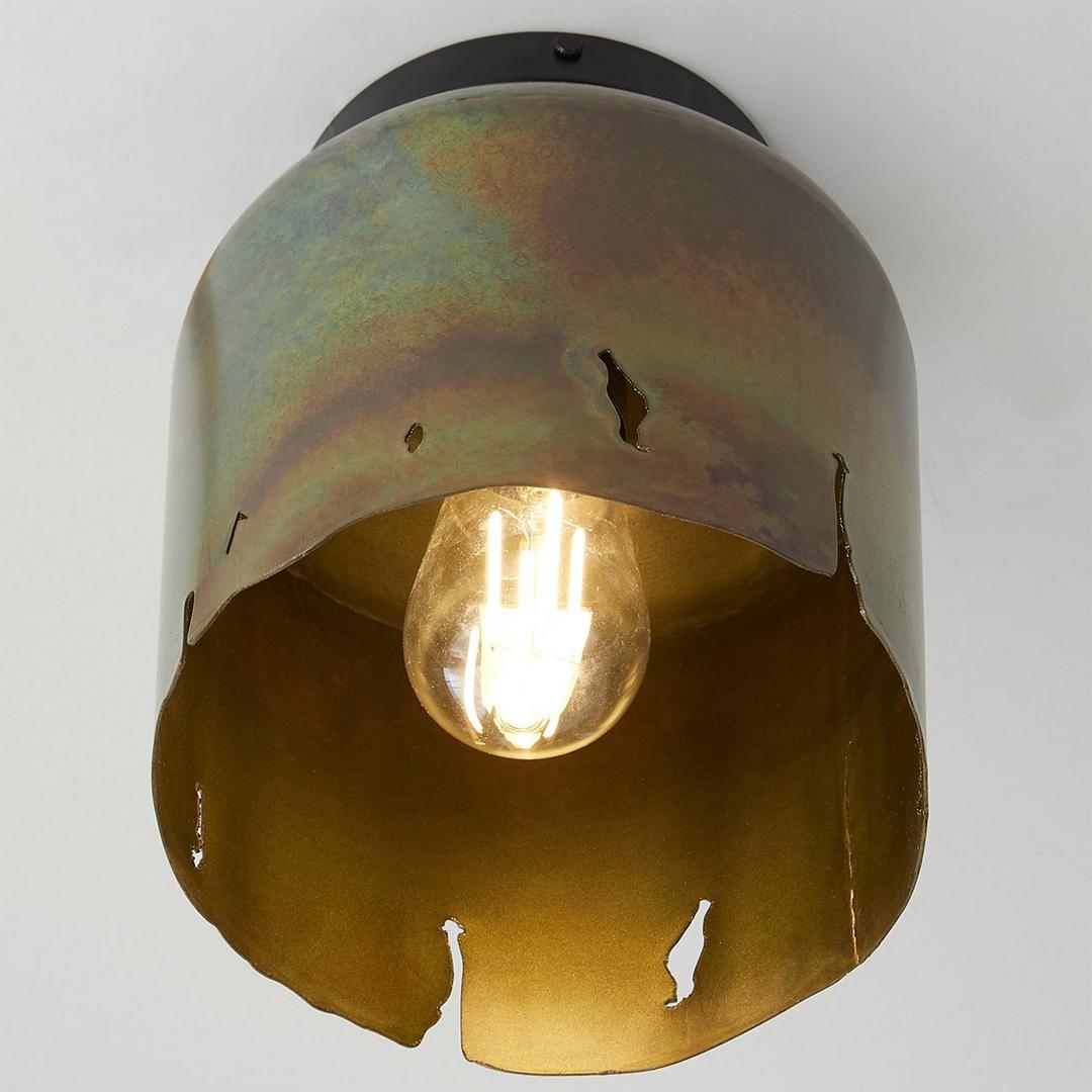 Vintage Verdigris Ceiling Light | Shades of Light