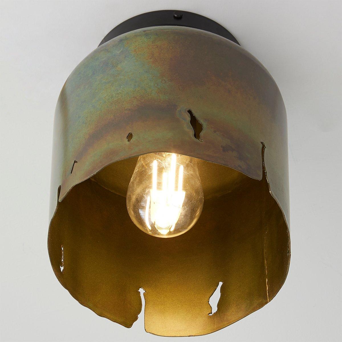 Vintage Verdigris Ceiling Light | Shades of Light