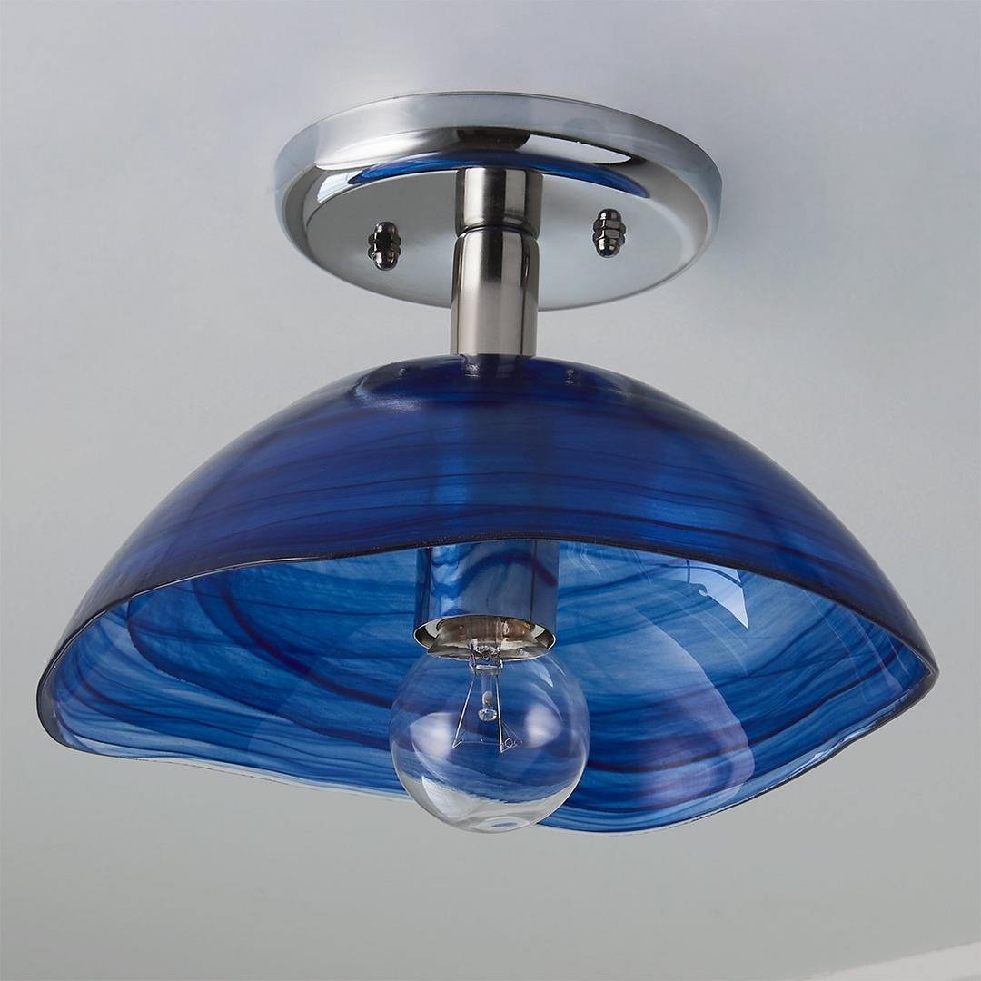 Multi Swirl Semi-Flush Ceiling Light | Shades of Light