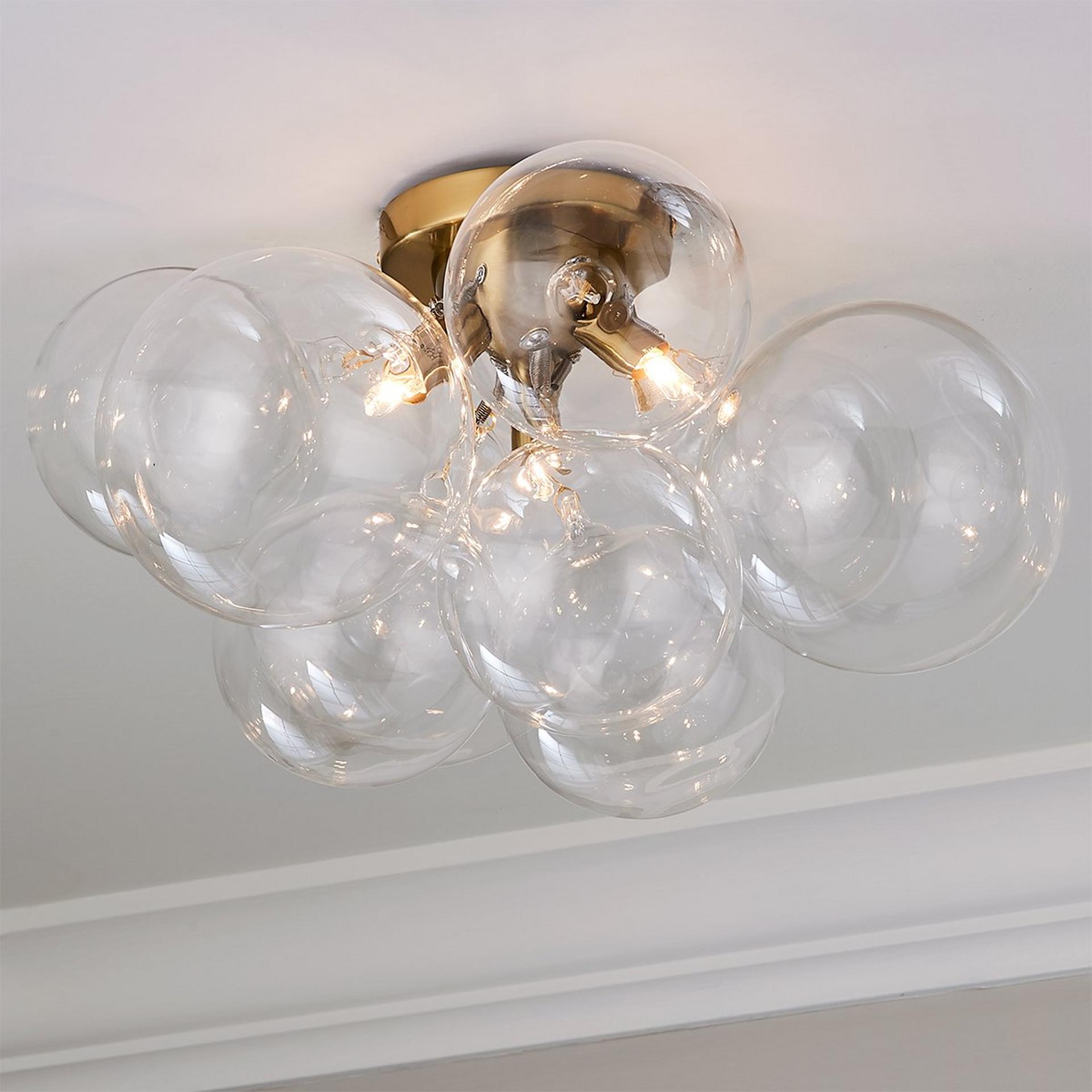 Contemporary Hexagon Ceiling Light | Shades of Light
