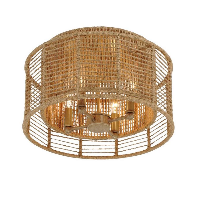 Jute Veil Ceiling Light | Shades of Light