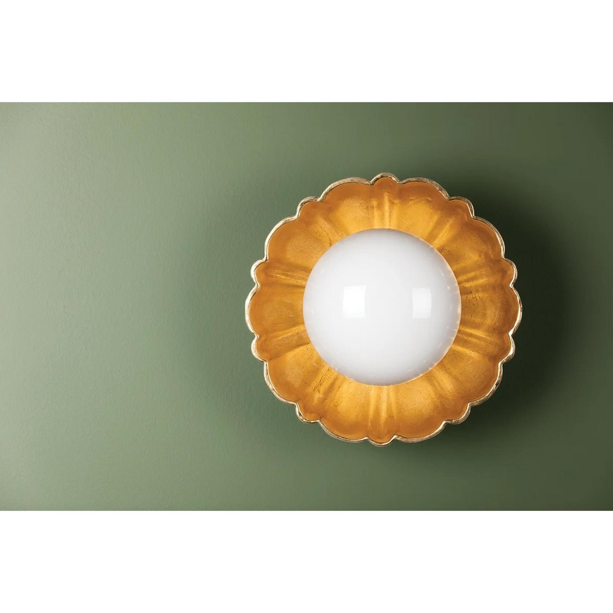 Scalloped Ceramic Ceiling Light | Shades of Light
