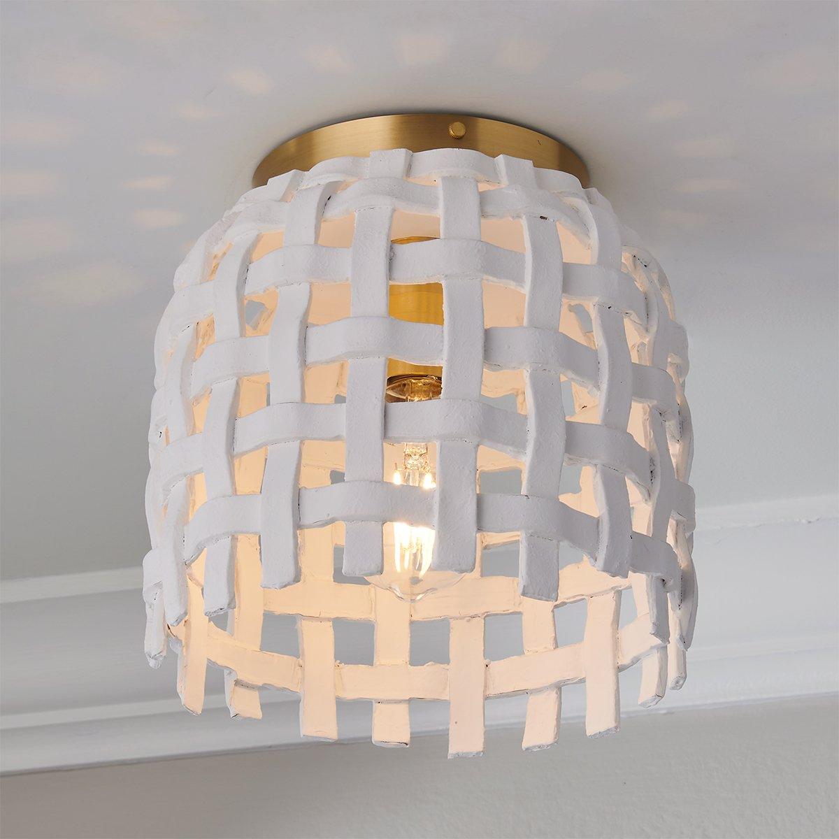 Splint Weave Ceiling Light | Shades of Light