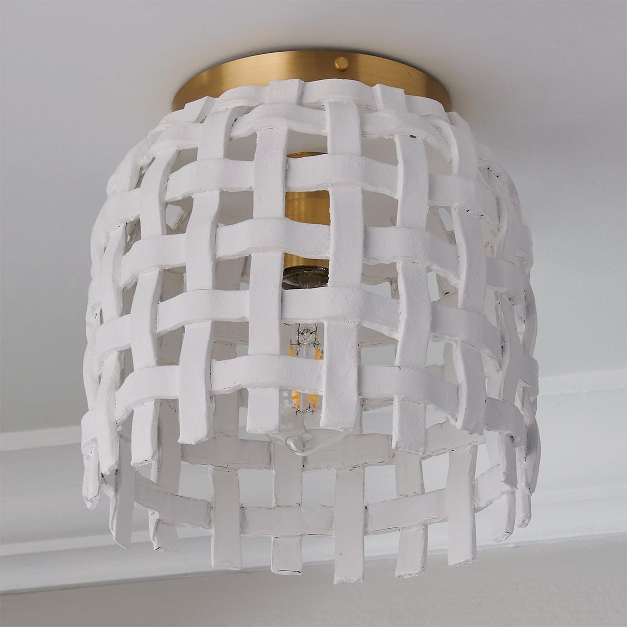 Splint Weave Ceiling Light | Shades of Light