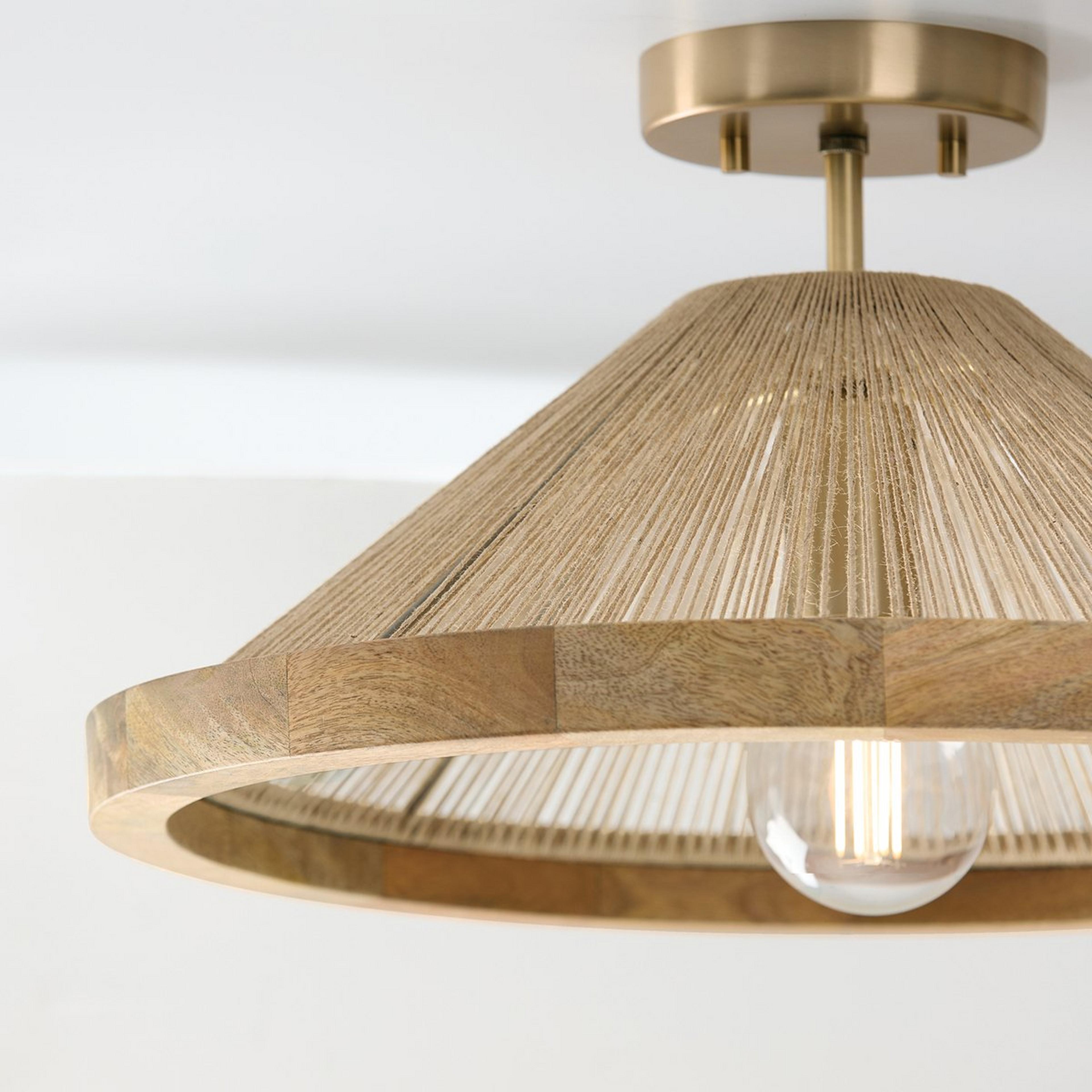 Calyce Open Convertible Semi-Flush Ceiling Light | Shades of Light