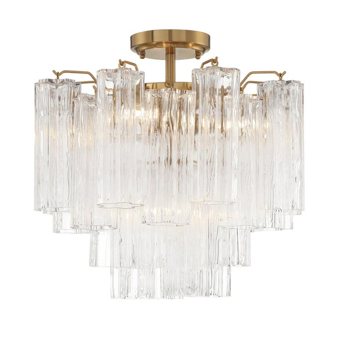 Imondo Semi-Flush Ceiling Light - Clear | Shades of Light