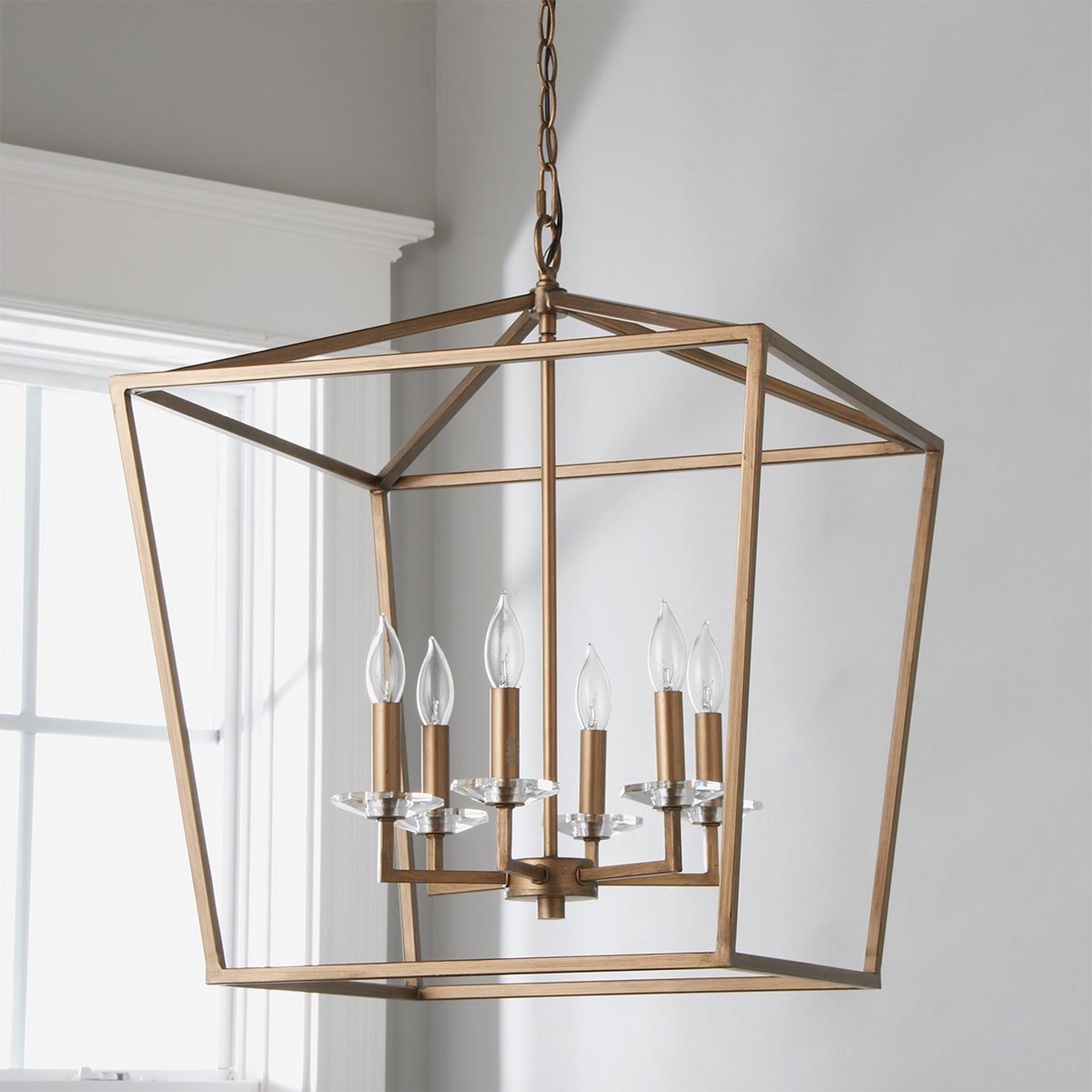 Roswell Openwork Lantern - 6 Light | Shades of Light