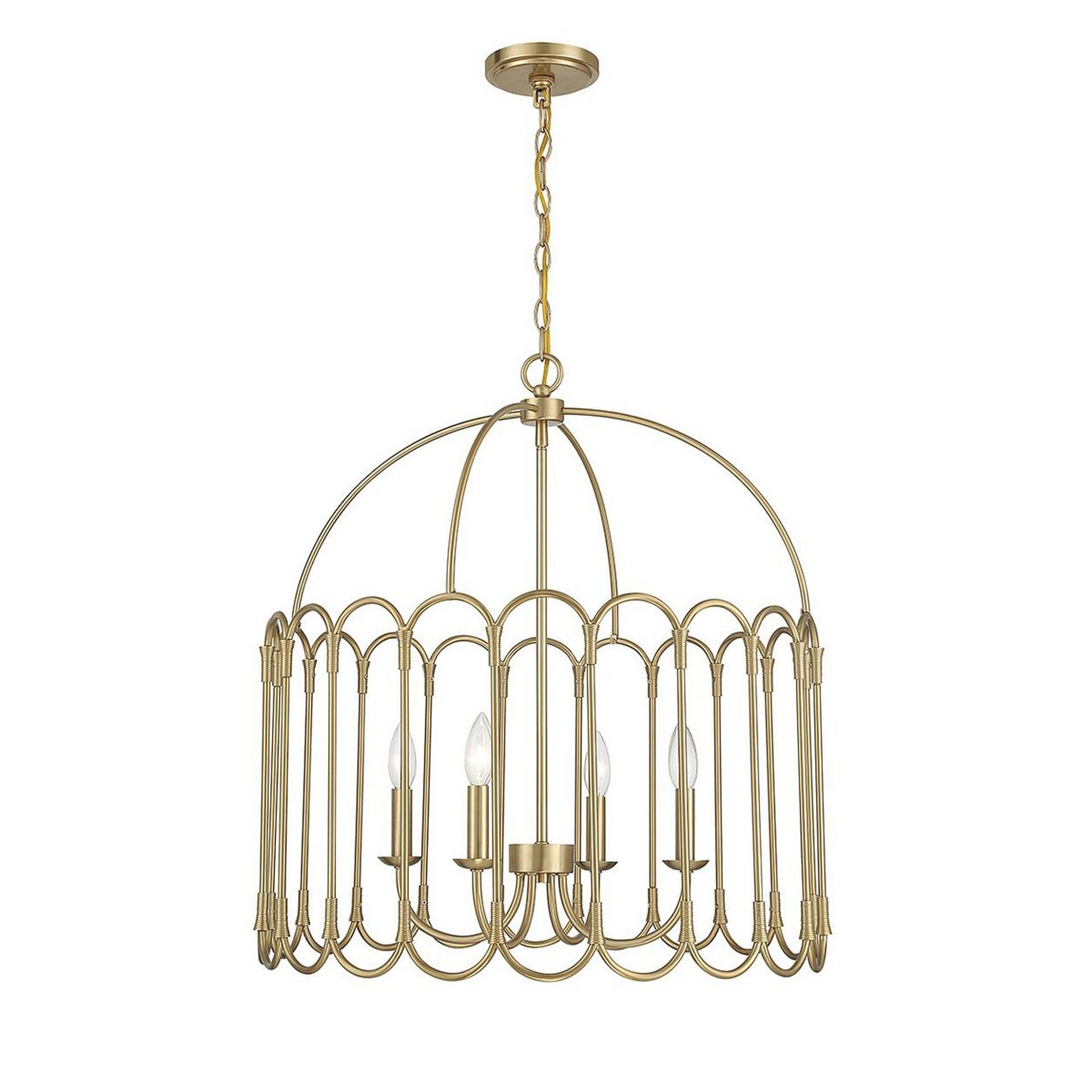 Scalloped Cage Lantern - Large | Shades of Light