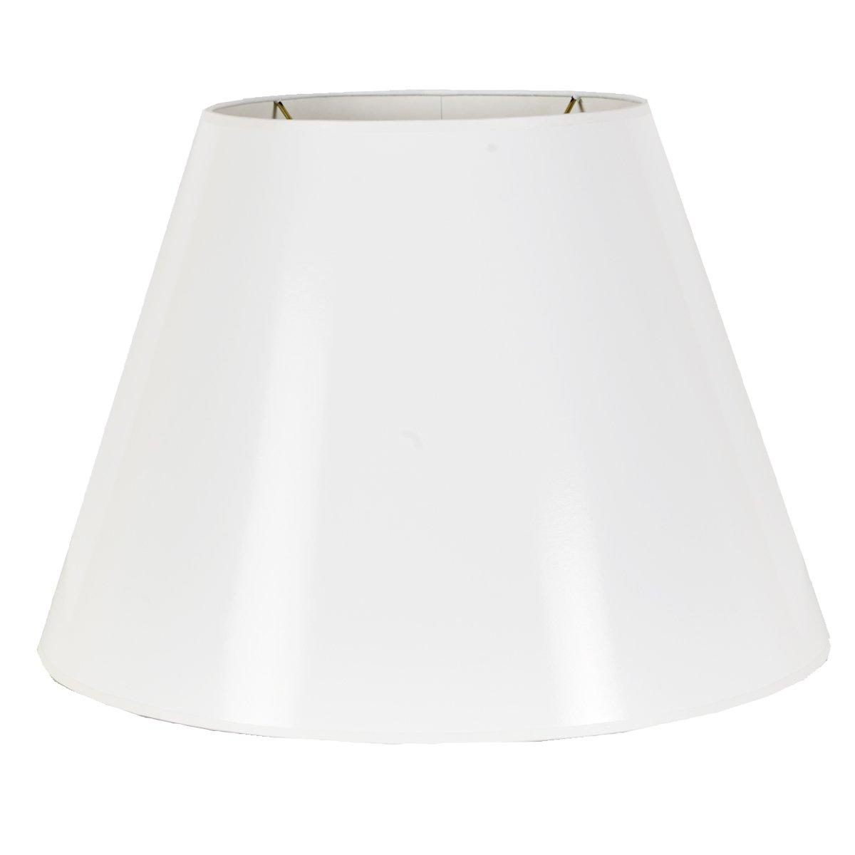 16" White Paper Empire Lamp Shade | Shades of Light