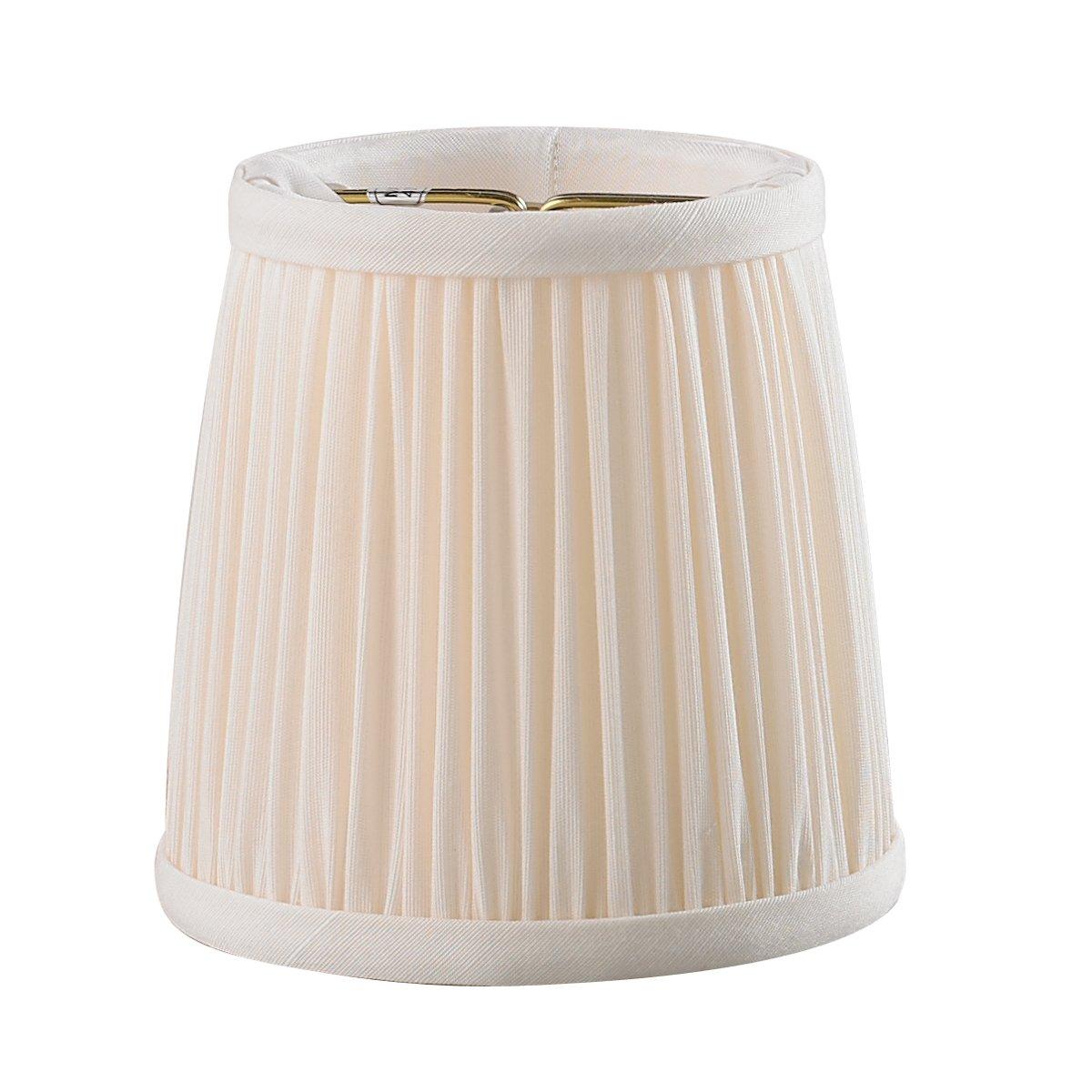 4" Shirred Silk Chandelier Shade | Shades of Light