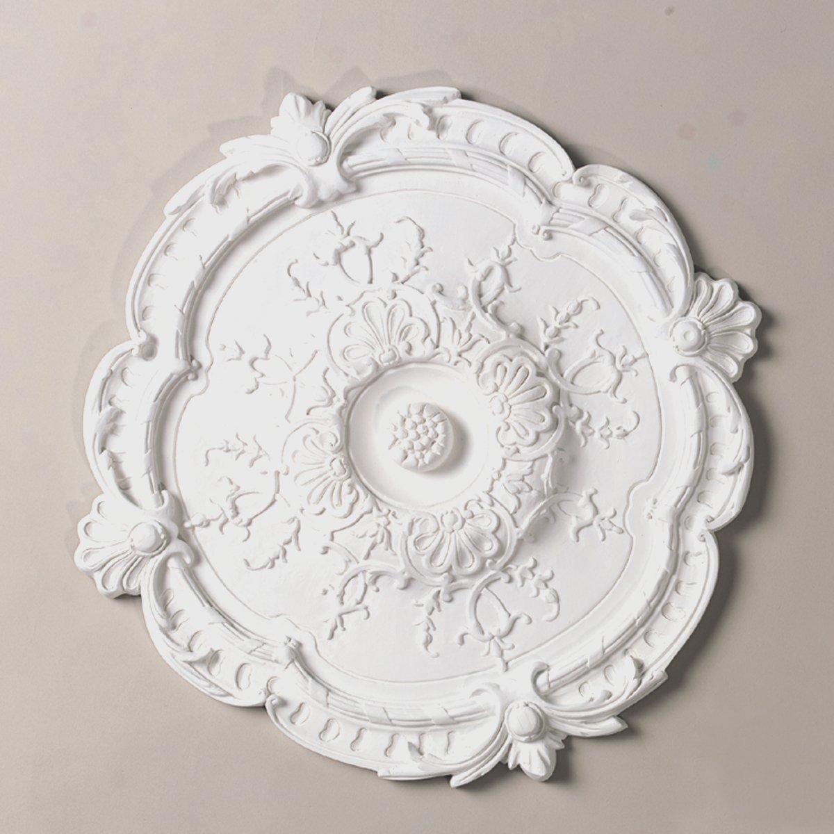 15" Ornate Round Ceiling Medallion | Shades of Light