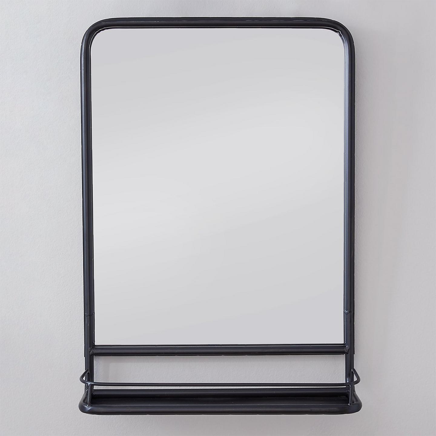 Metal Mirror with Shelf - Small | Shades of Light