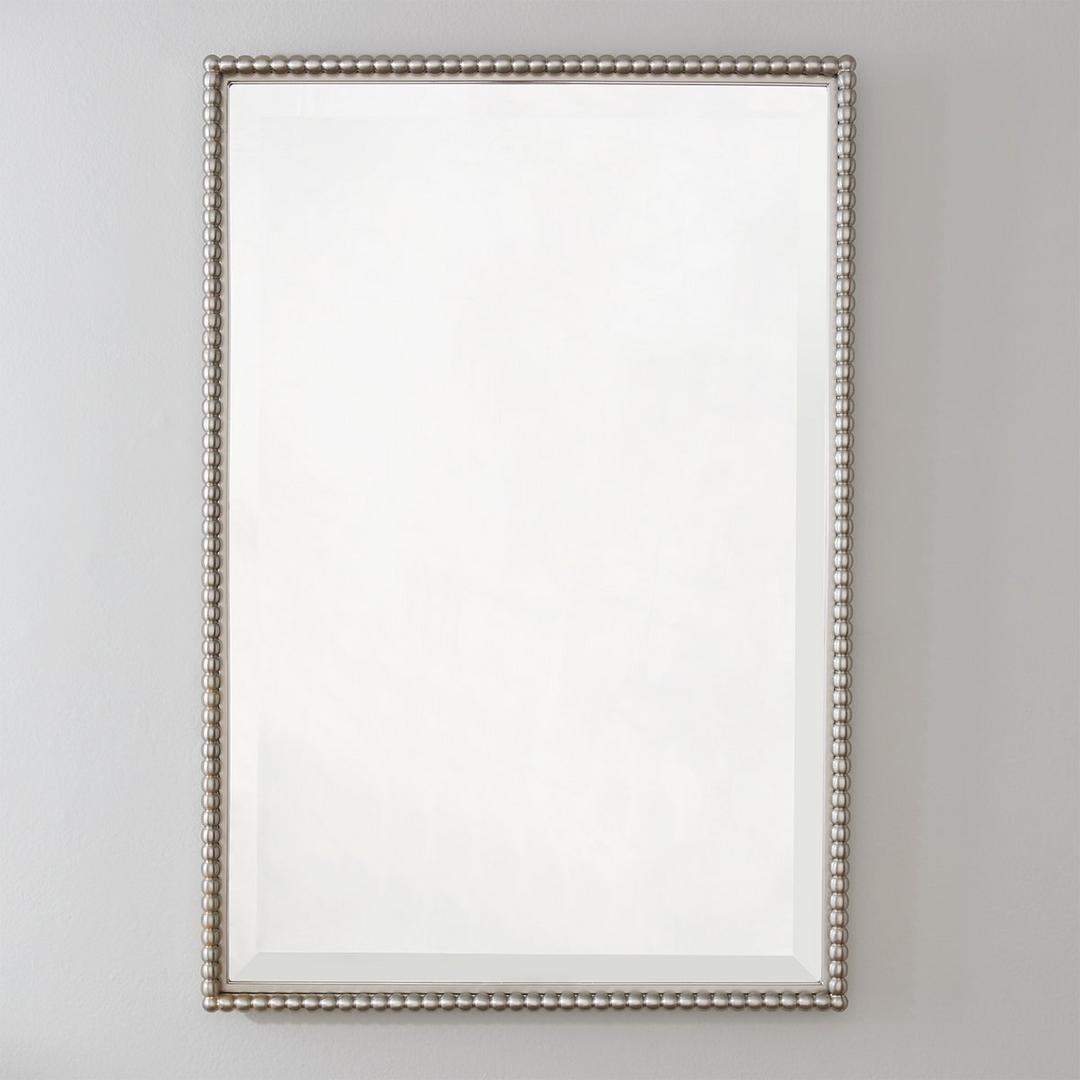 Beaded Beveled Mirror - Rectangular | Shades of Light