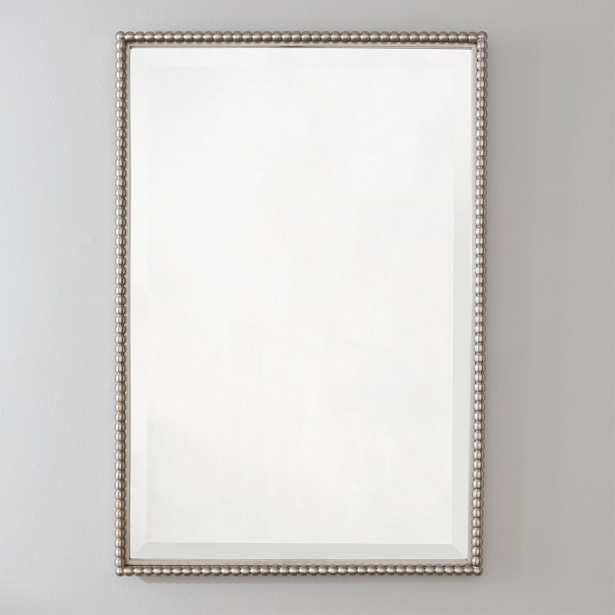 Beaded Beveled Mirror - Rectangular | Shades of Light