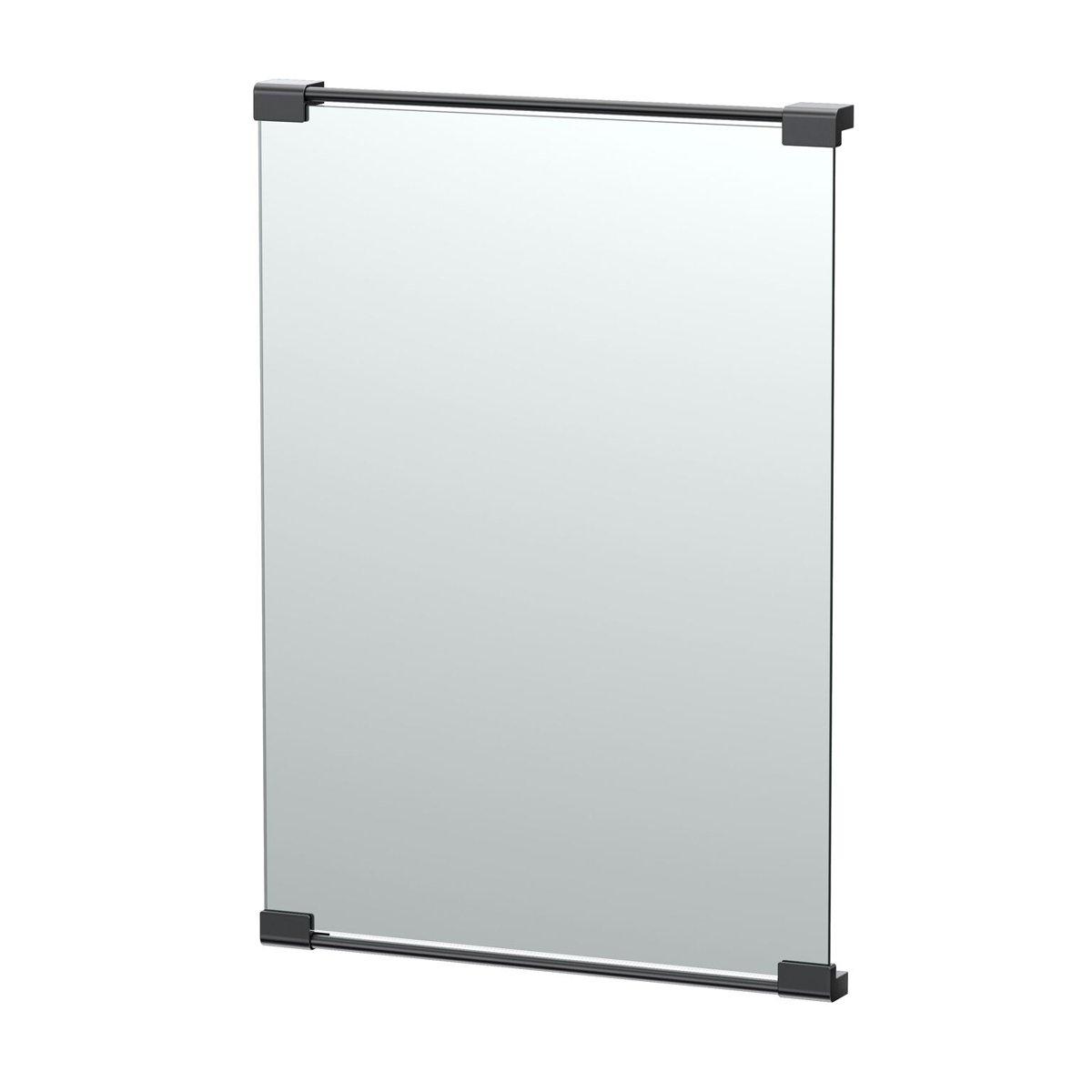 Minimalist Rectangular Bracket Mirror - Large | Shades of Light