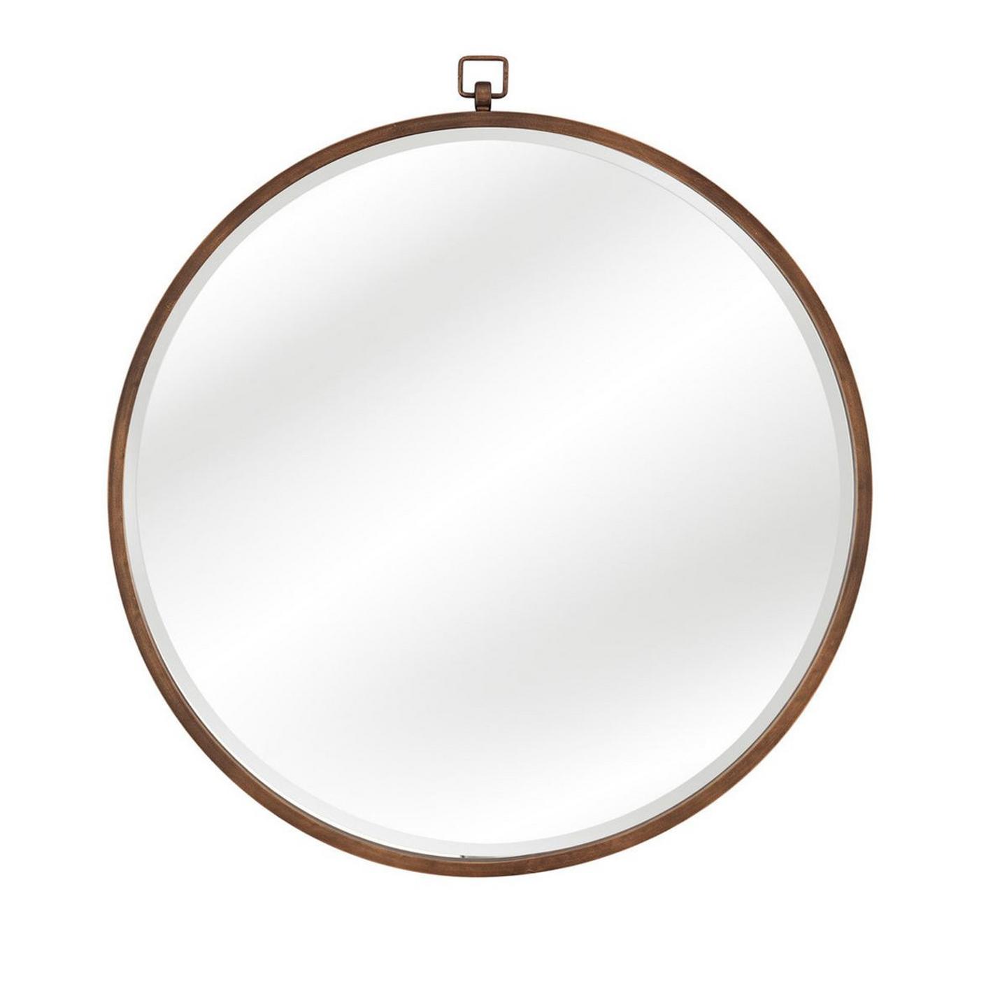 Antique Bronze Spherical Mirror | Shades of Light