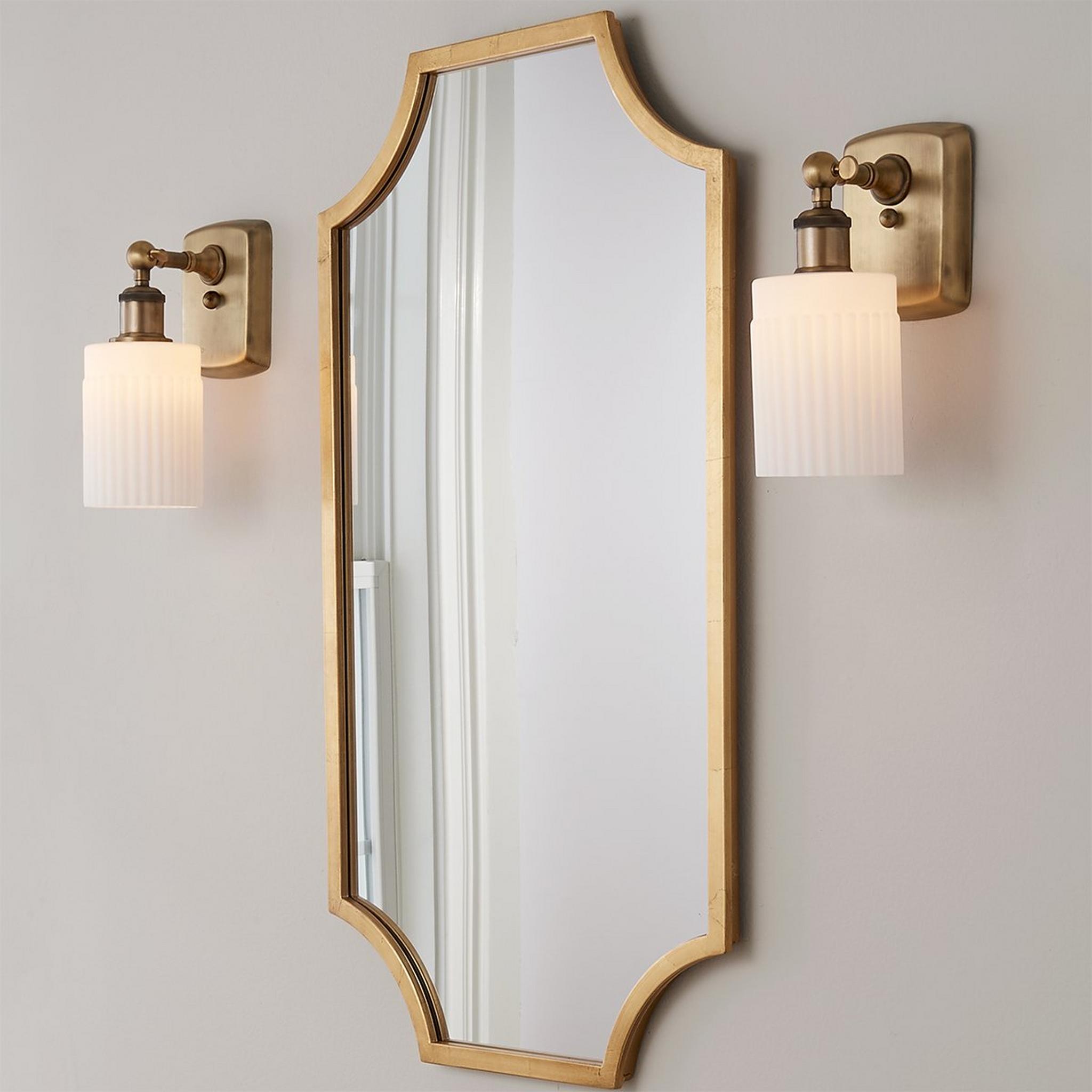 Classic Cut Corner Mirror | Shades of Light