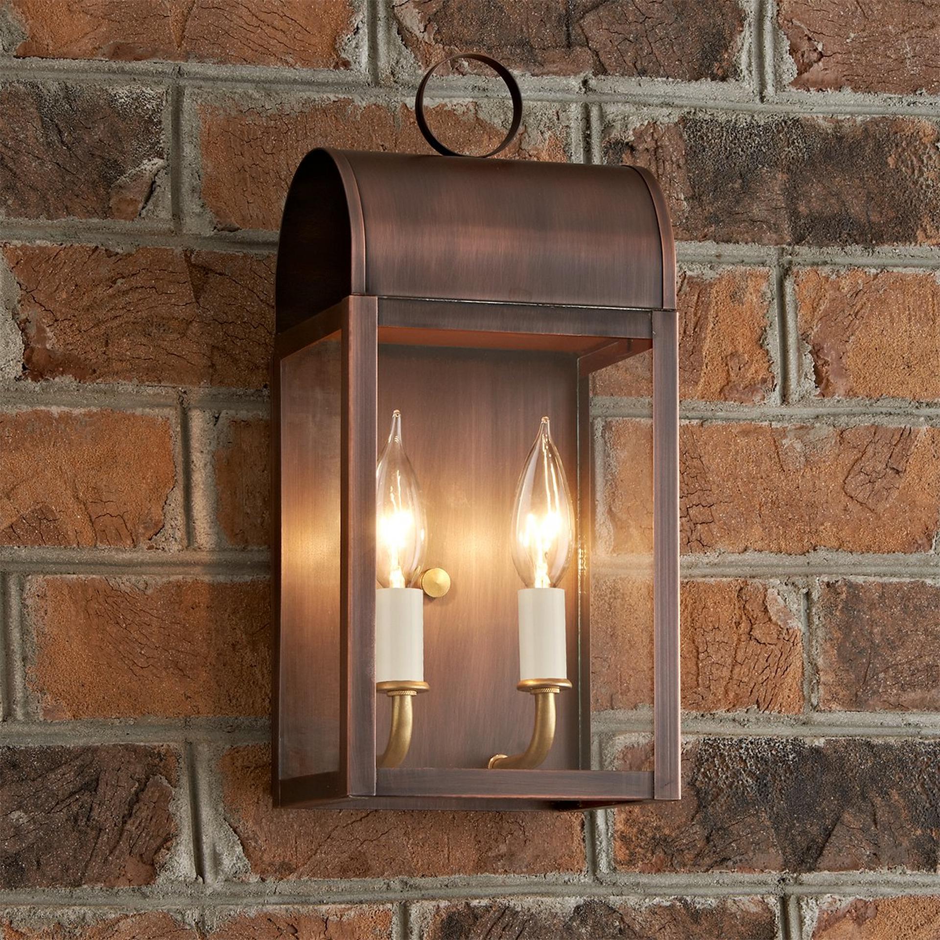 Colonial Metalcrafts Arched Outdoor Sconce - Large | Shades of Light