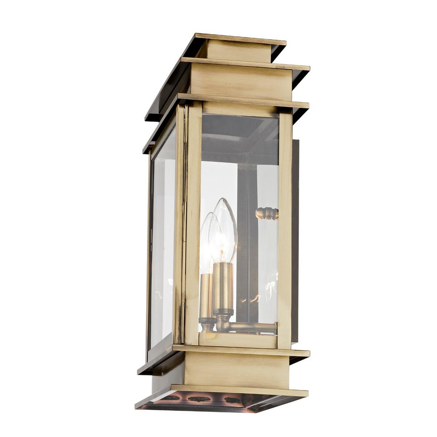 Rectangular Step Outdoor Sconce - Large | Shades of Light