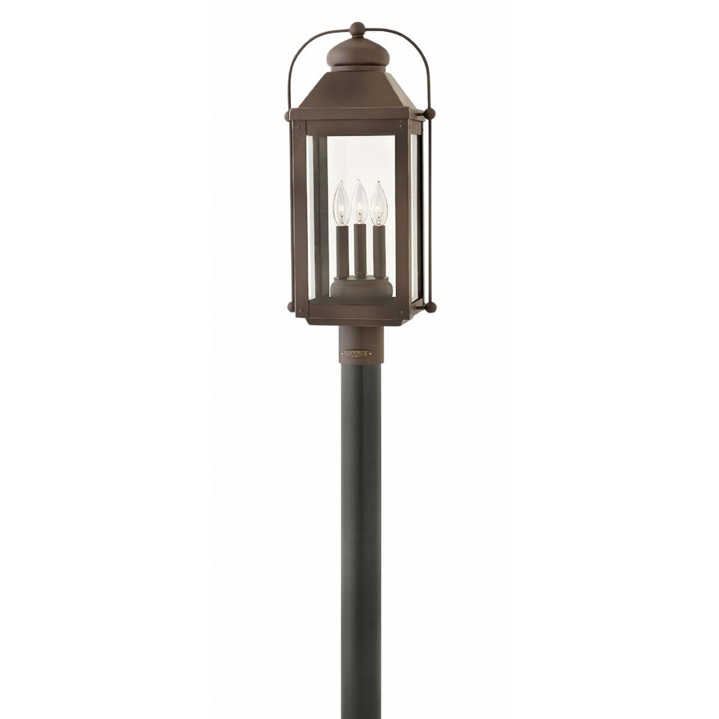 Nostalgic Arched Carriage Outdoor Post Light | Shades of Light