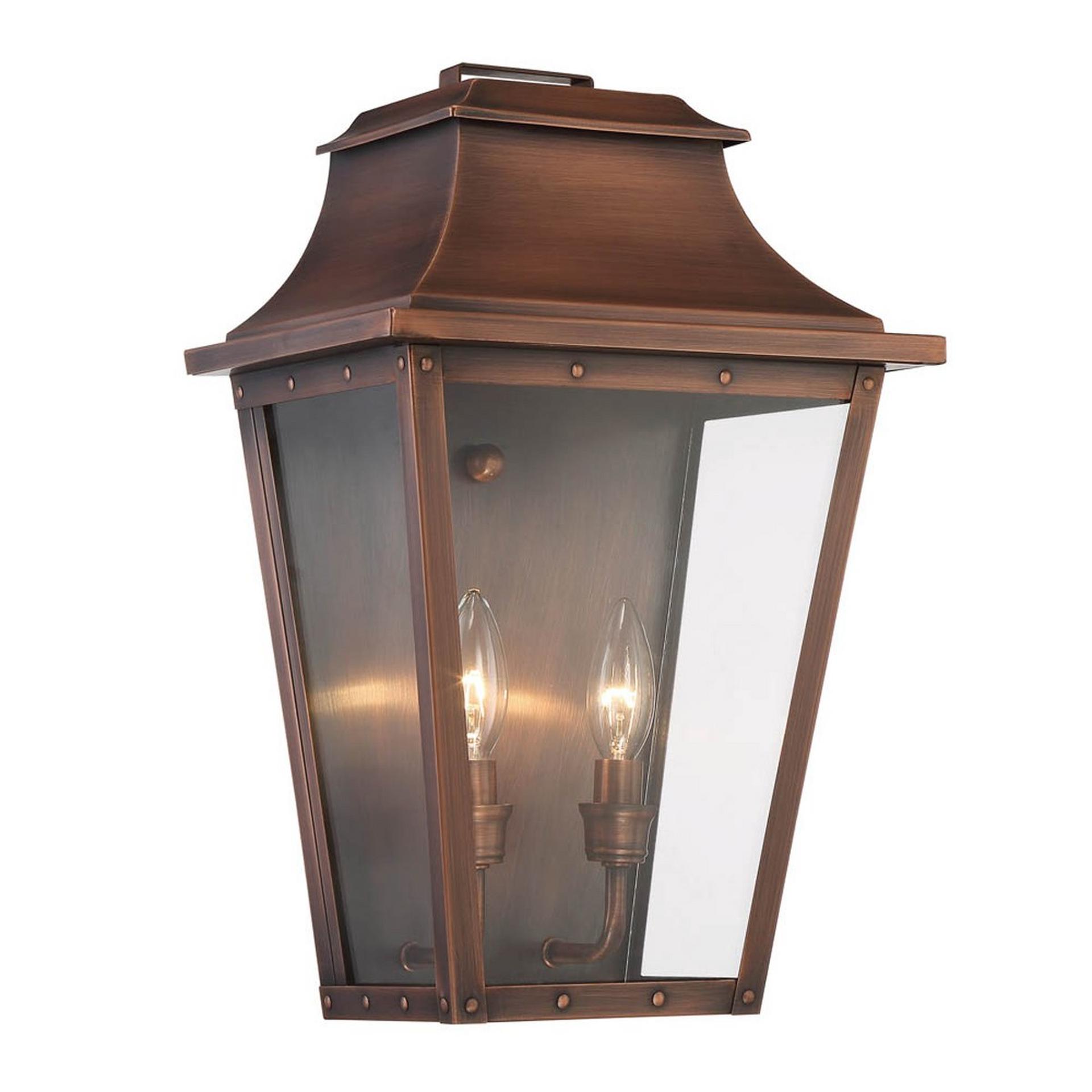 Traditional Studded Tapered Outdoor Sconce - Large | Shades of Light