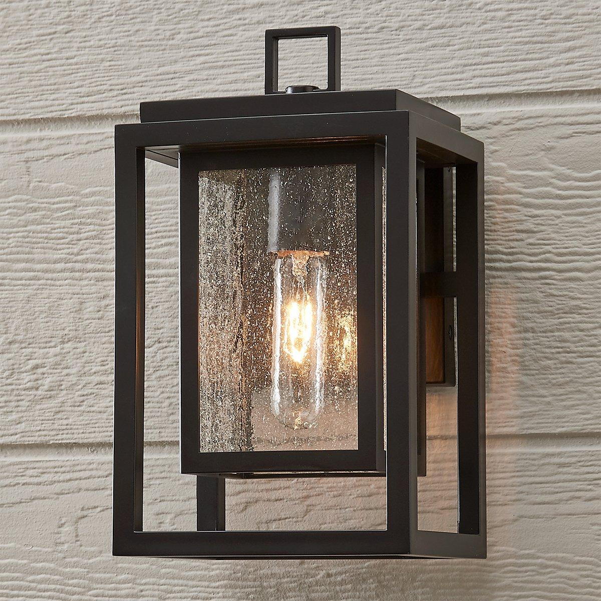 Frame Squared Outdoor Sconce - Small | Shades of Light