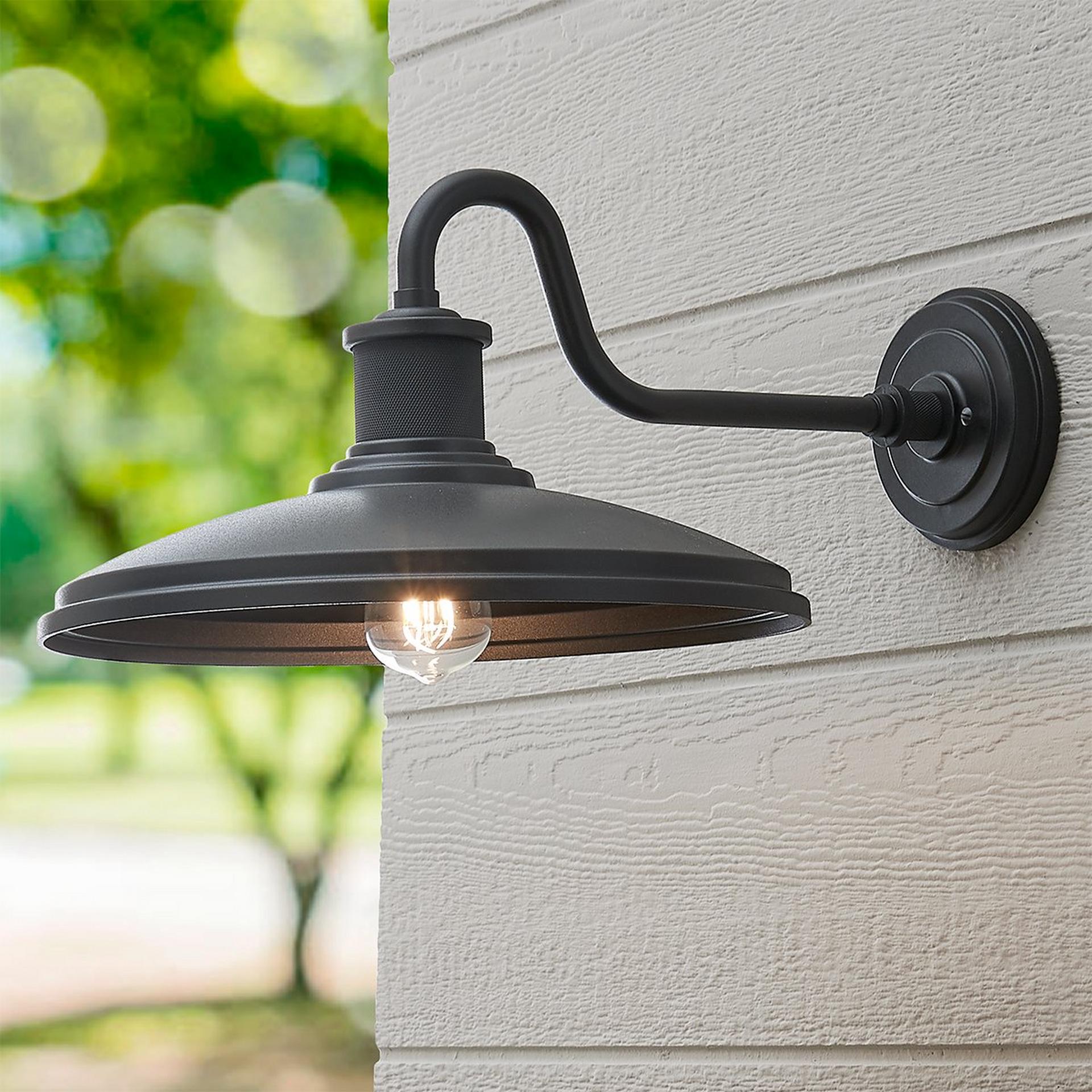 Gooseneck Warehouse Outdoor Sconce - Large | Shades of Light
