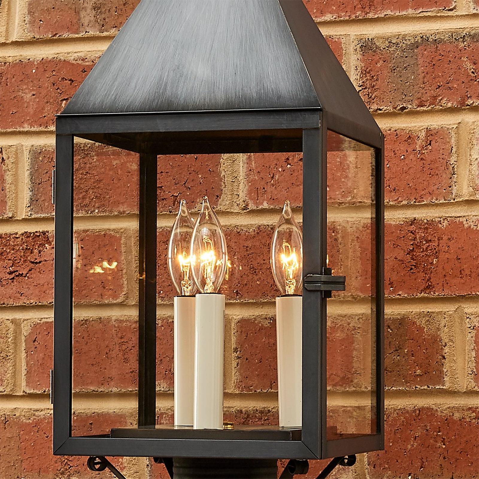 Colonial Metalcrafts Cape Outdoor Post Light | Shades of Light