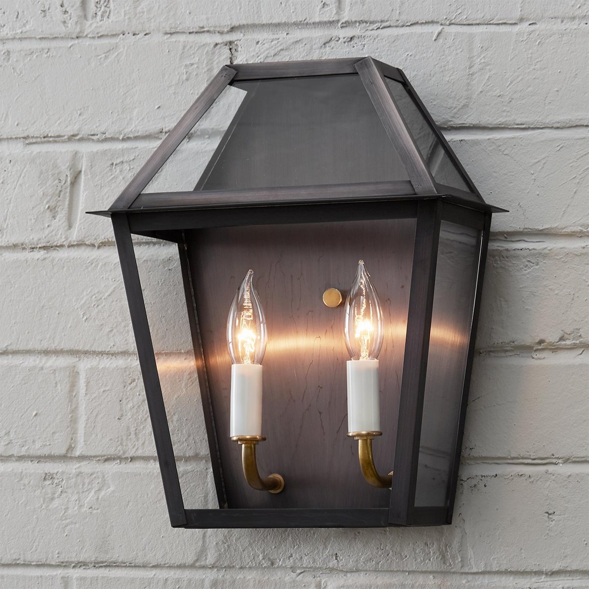 Colonial Metalcrafts Kanawha Outdoor Sconce - 2 Light | Shades of Light