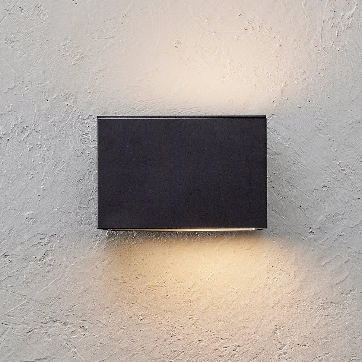 Rectangle Modern Outdoor Sconce | Shades of Light
