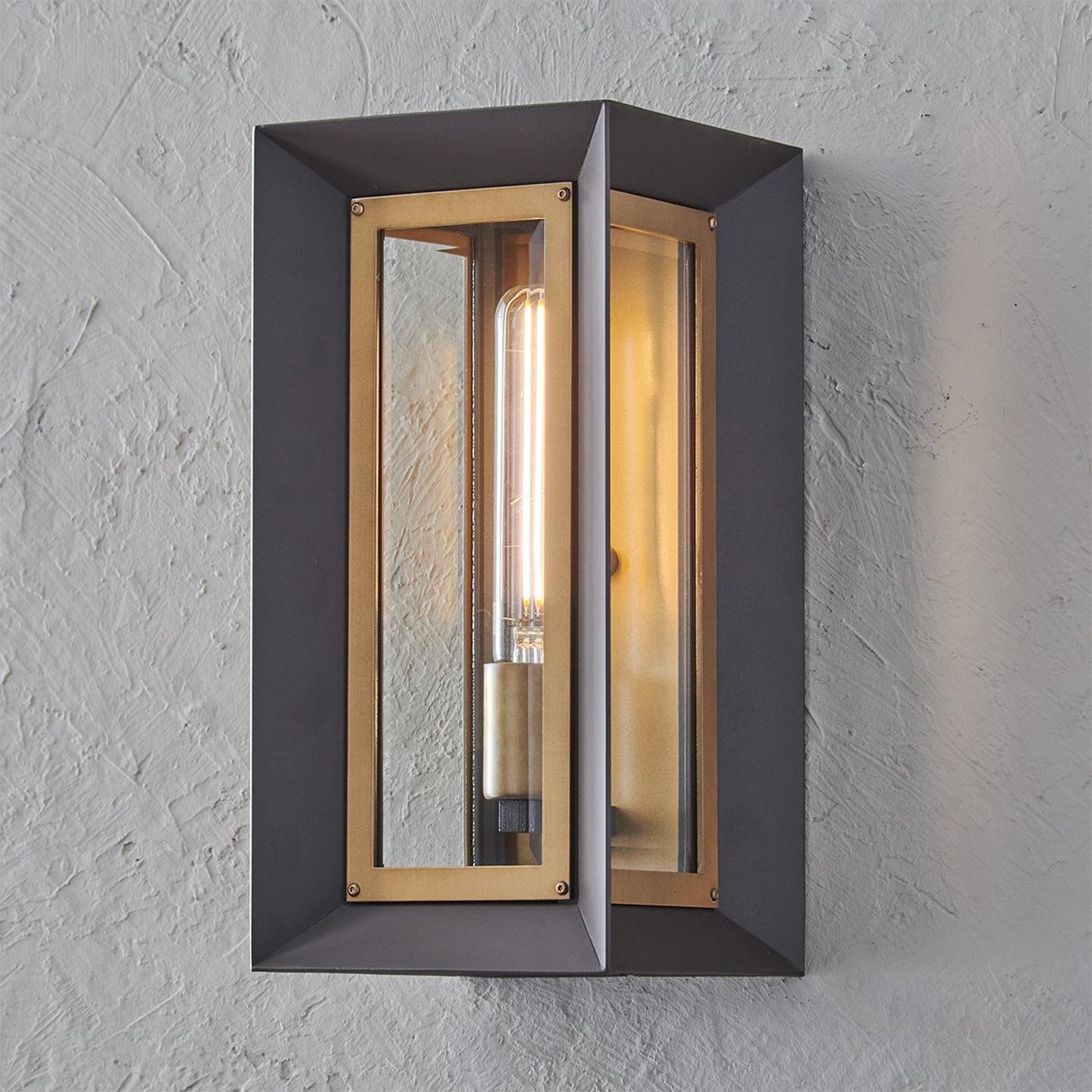 Inverted Rectangle Outdoor Sconce - Small | Shades of Light