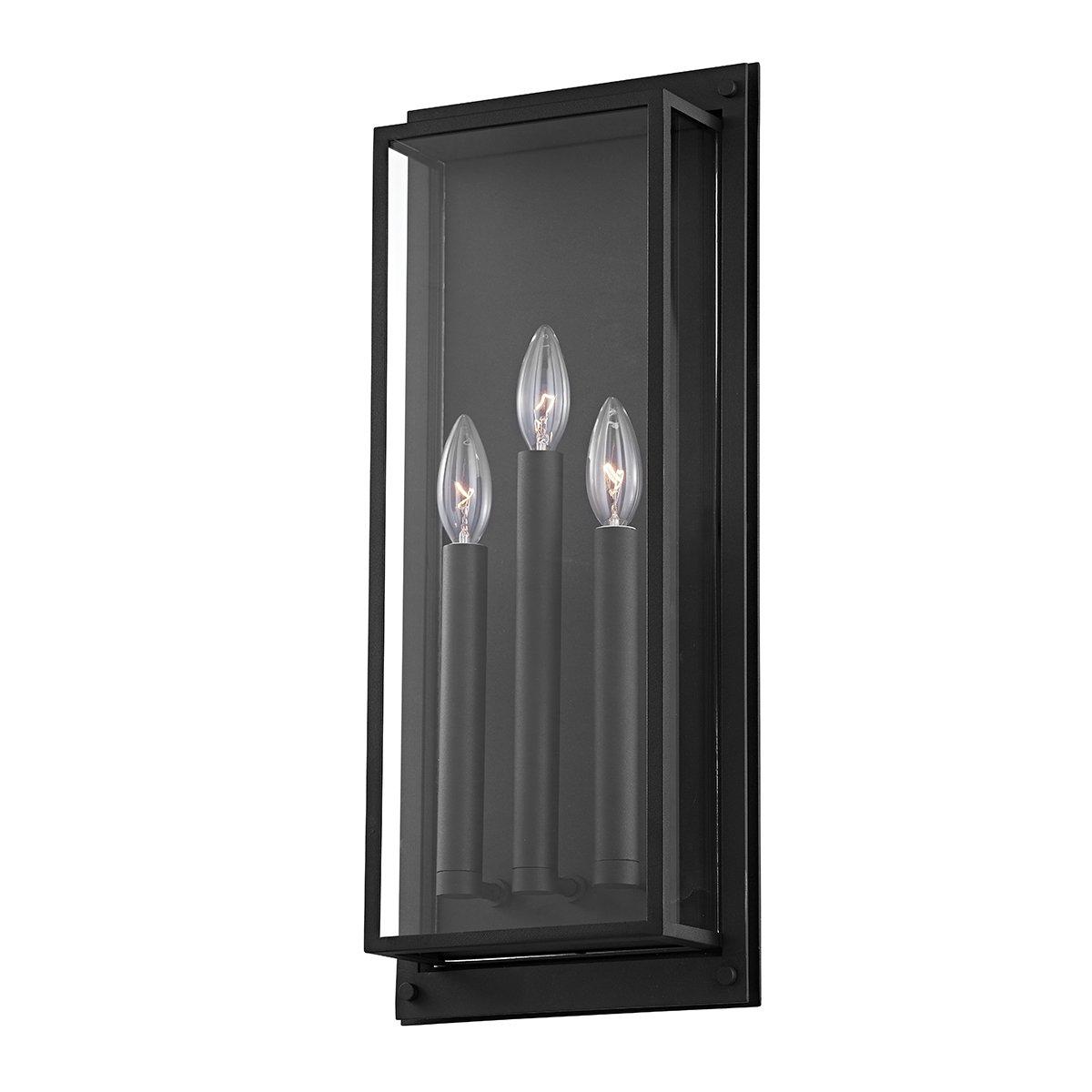 Squarish Outdoor Sconce - 3 Light | Shades of Light