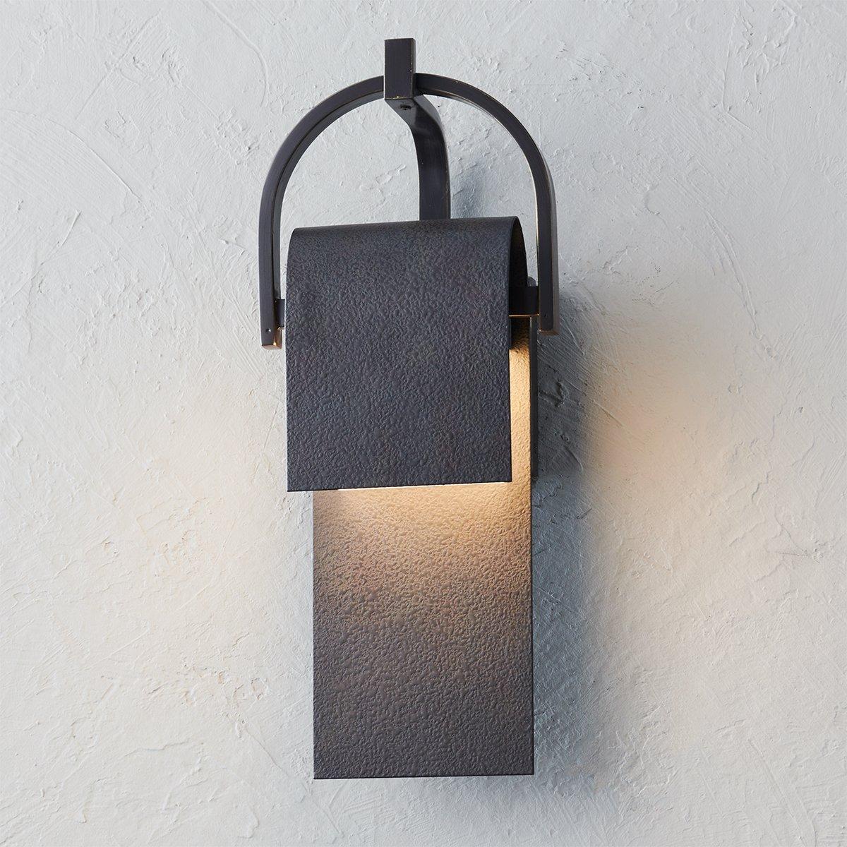 Bent Pocket Outdoor Sconce - 19" | Shades of Light