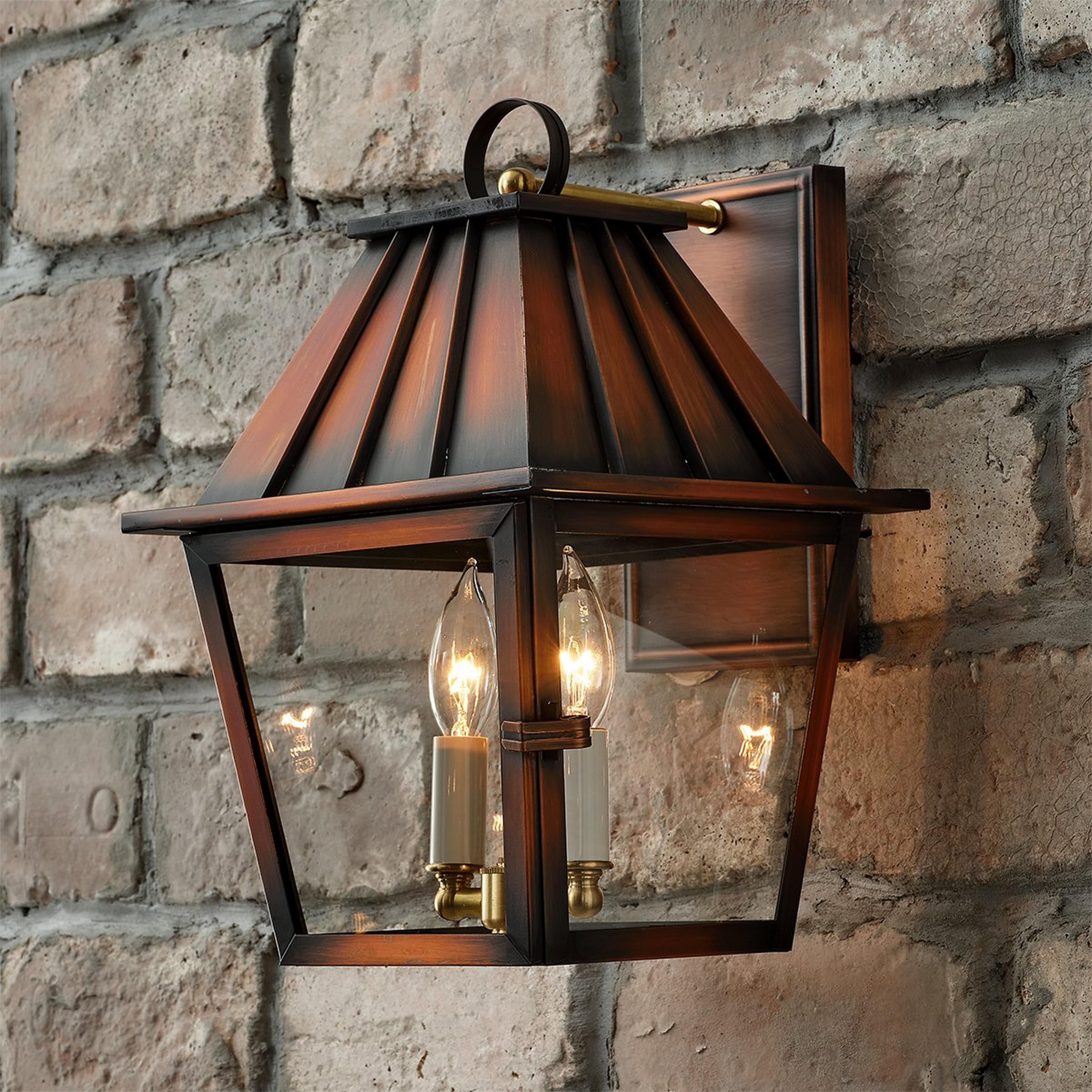 Colonial Metalcrafts Mansard Outdoor Carriage Light - Small | Shades of ...