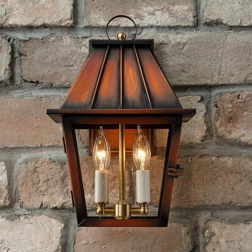 Colonial Metalcrafts Mansard Outdoor Carriage Light - Small | Shades of ...
